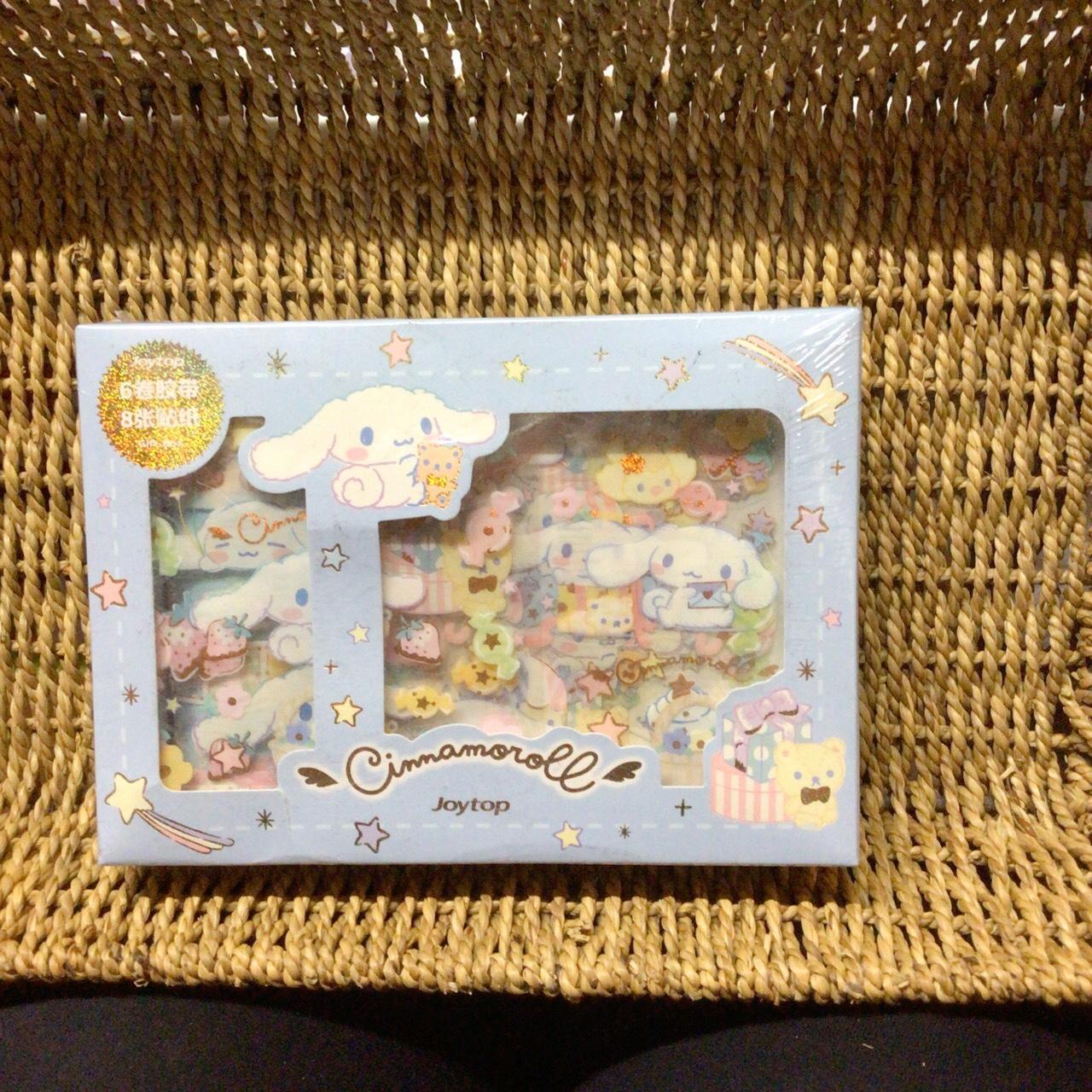 Joytop Sanrio Licensed Sticker And Wash I Tape Set Depop