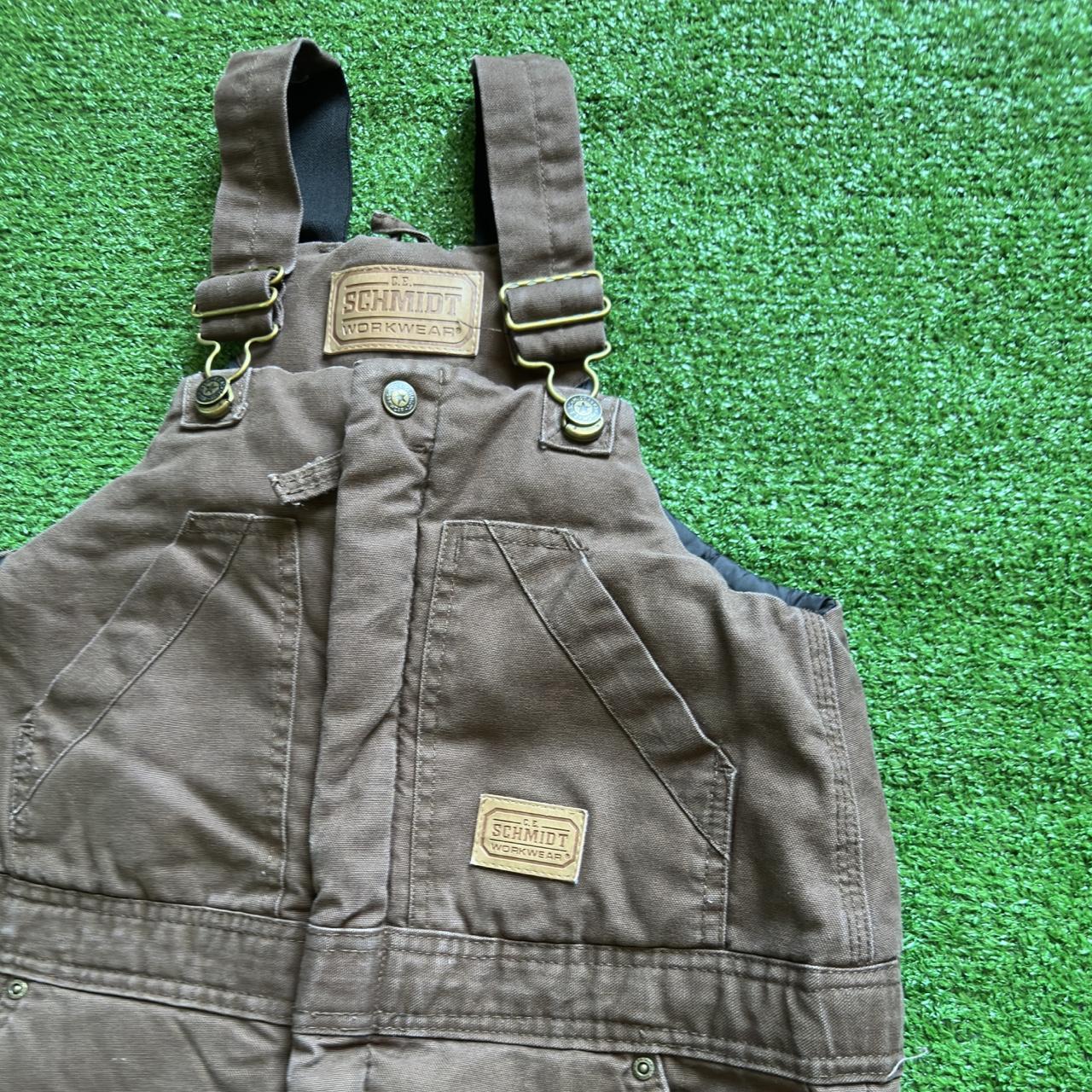 Vintage bib overalls • Schmidt • L Youth (10/12)... - Depop