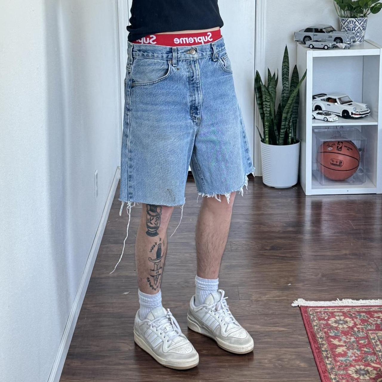 Vintage cutoff Carhartt jorts • fits a 33, 6ft for... - Depop