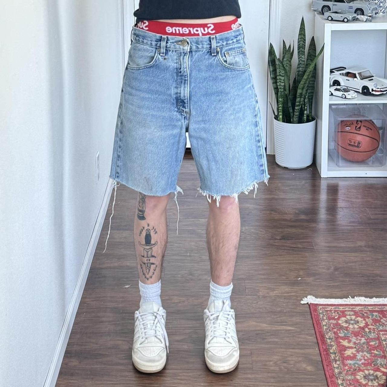 Vintage cutoff Carhartt jorts • fits a 33, 6ft for... - Depop