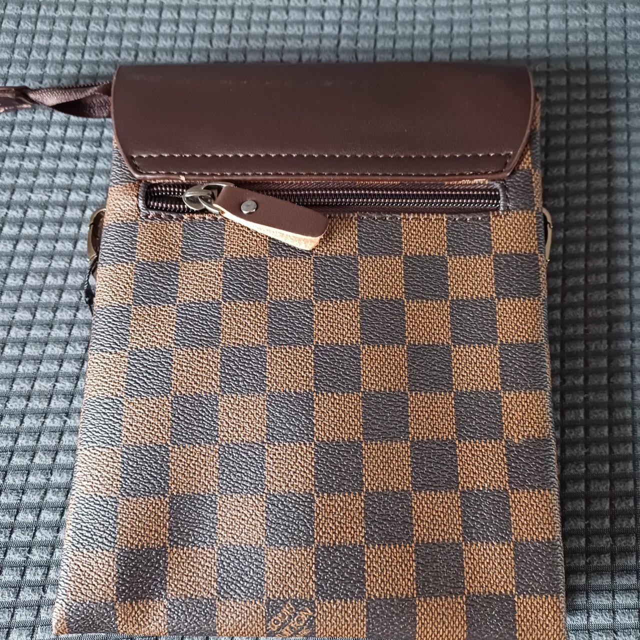 LV bag/crossbody bag for men. New with tags, brown... - Depop