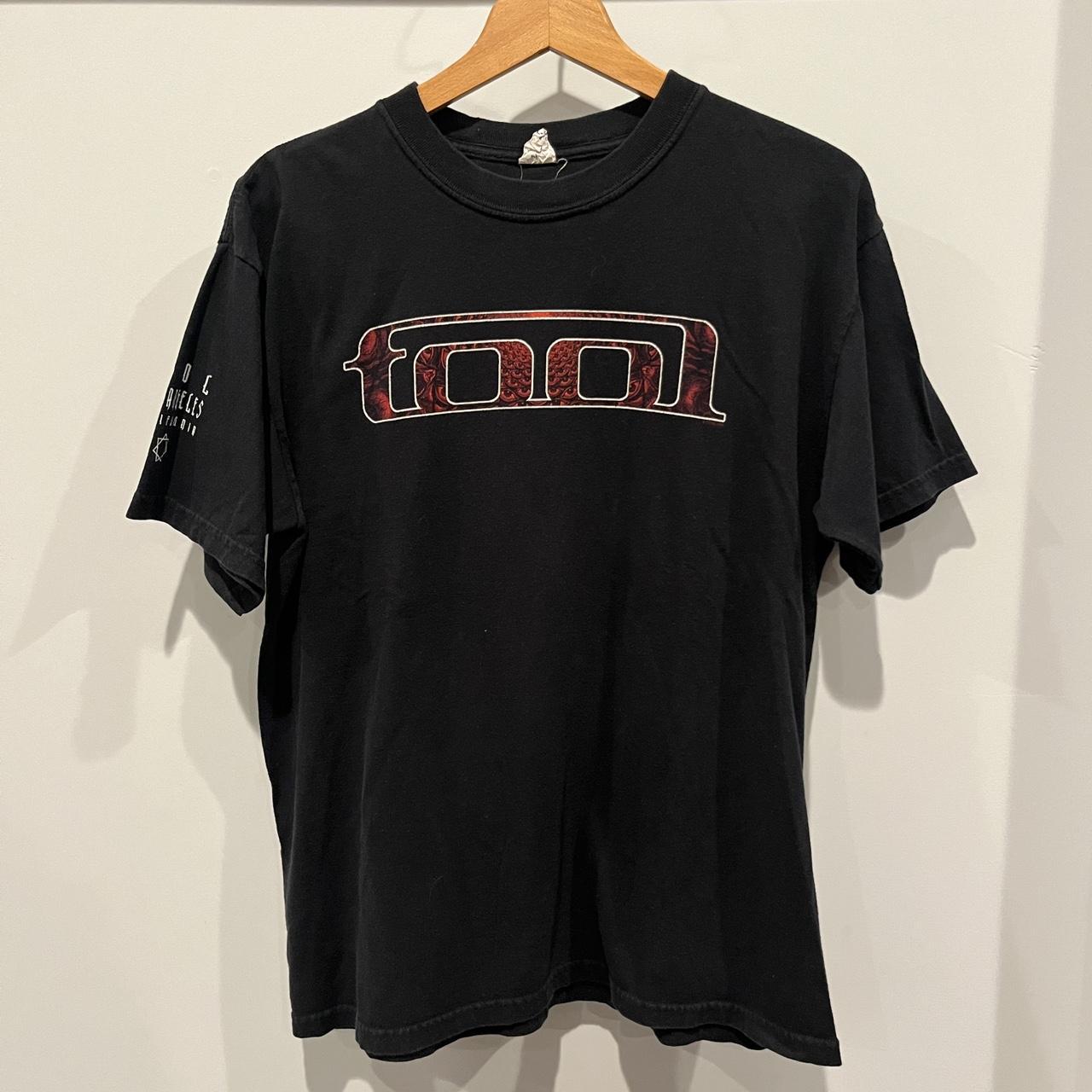 Large Tool band tee with dope back hit circa... - Depop