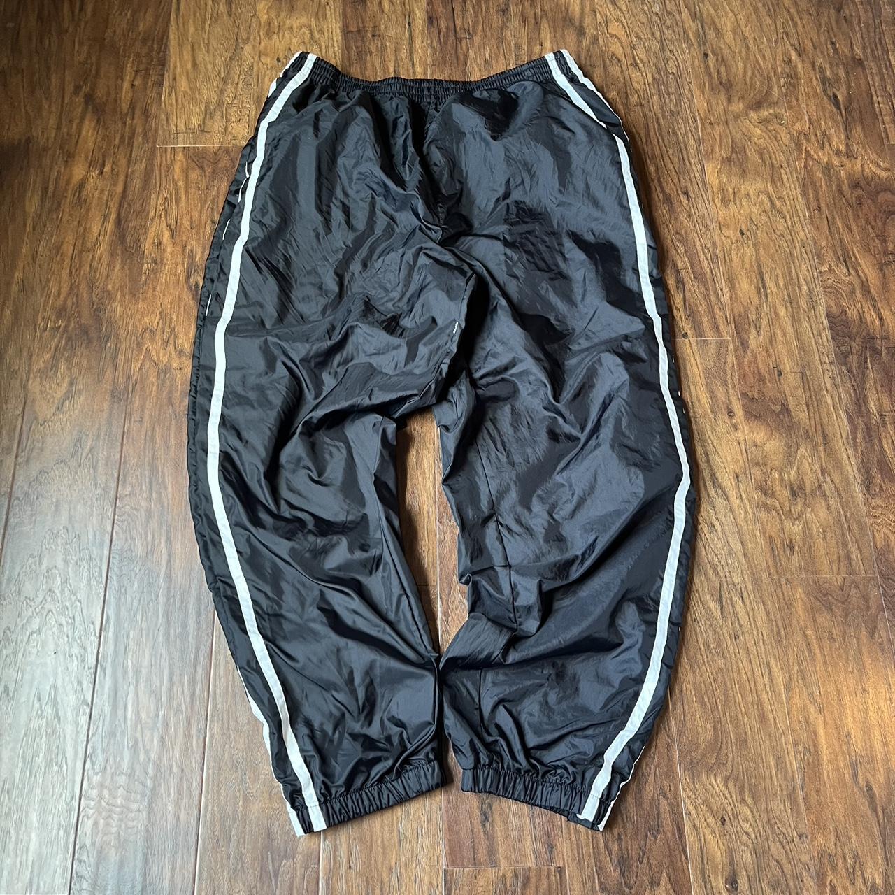 90’s lined track pants • size XL, measures 32x30 •... - Depop