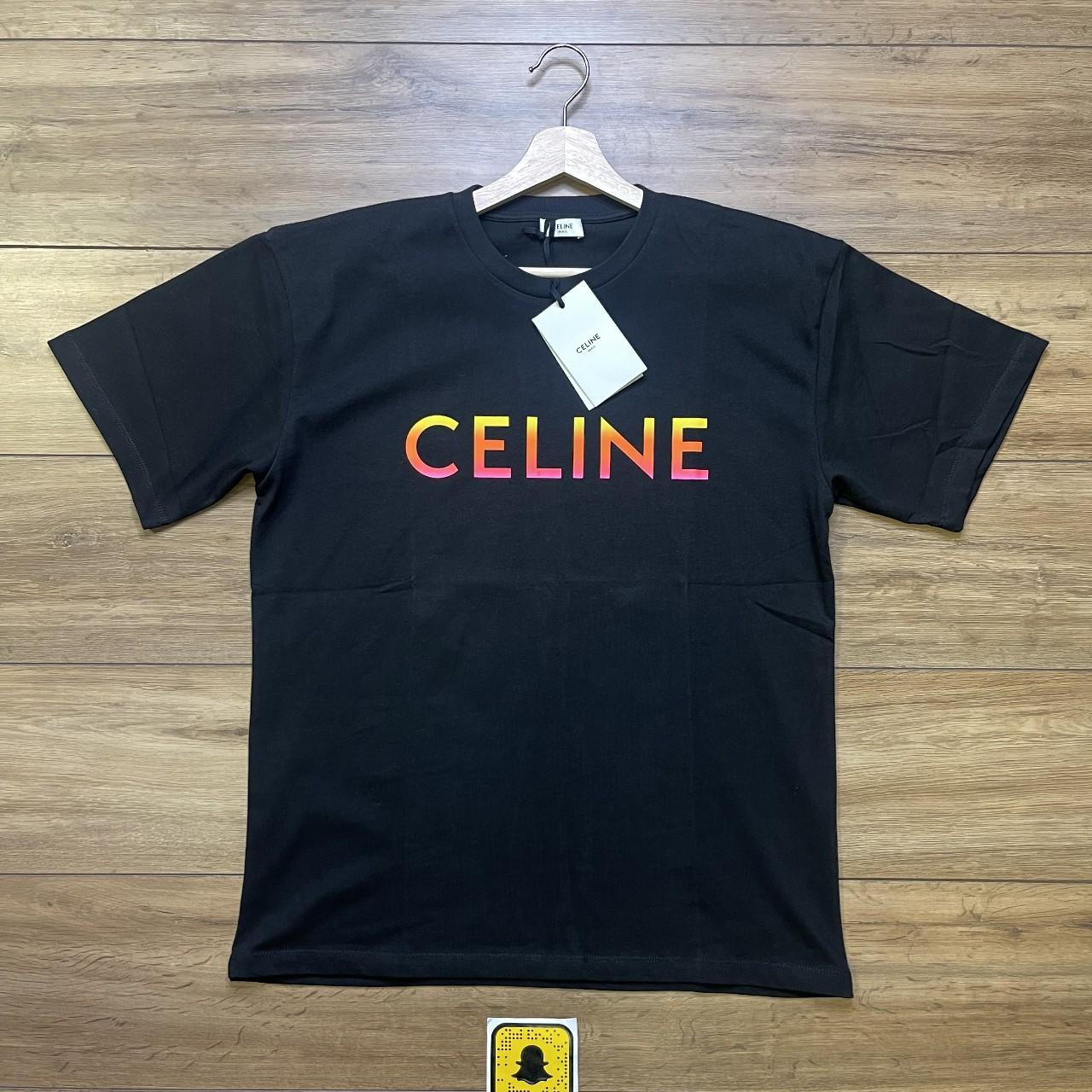 Celine T-shirt MADE IN FRANCE REFERENCE :... - Depop