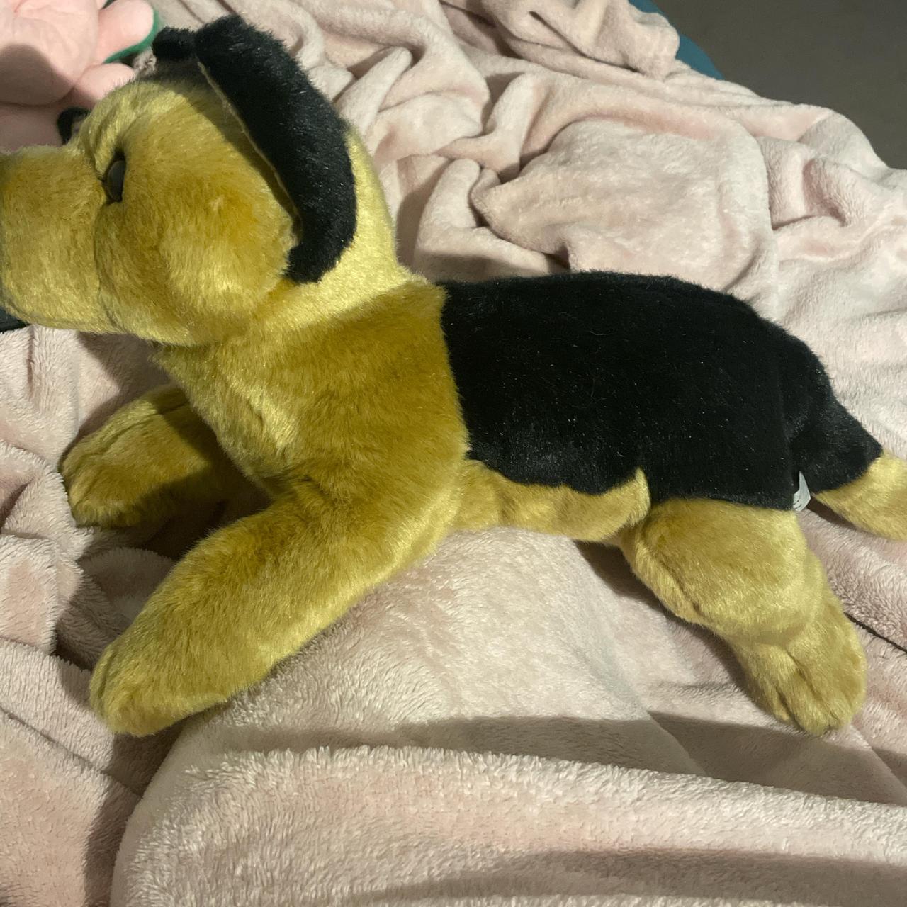 suki brand german shepherd teddy bear. - Depop