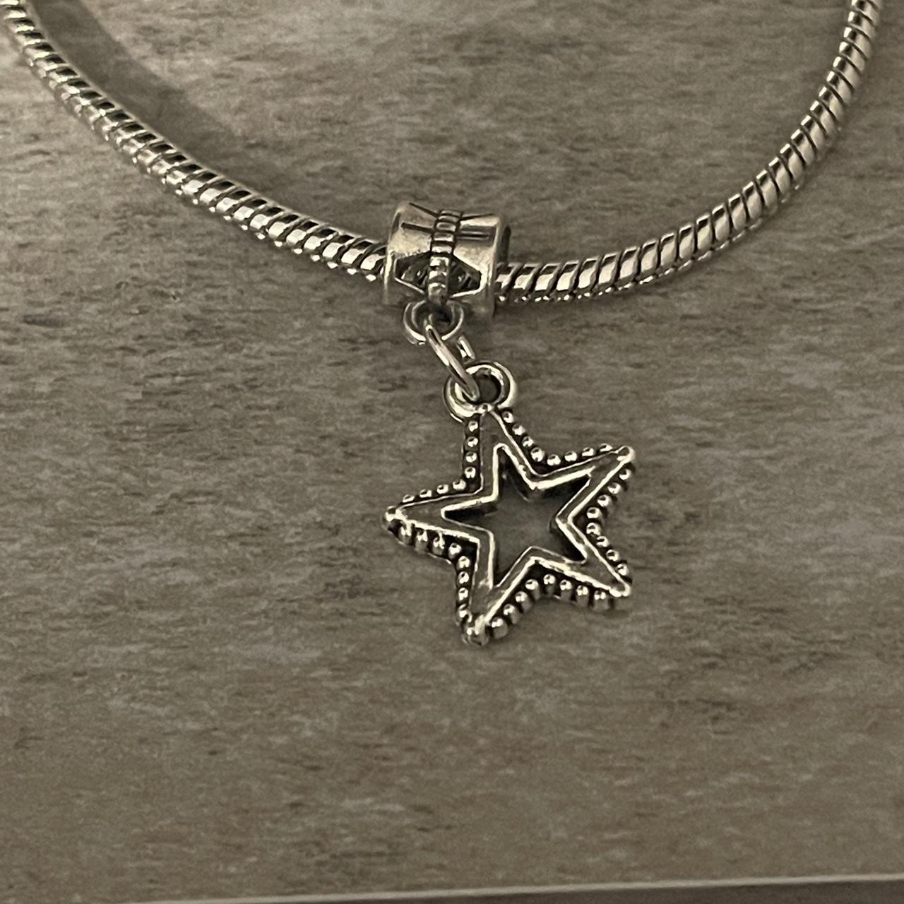 Adorable Tibetan silver bracelet charm fits all... - Depop