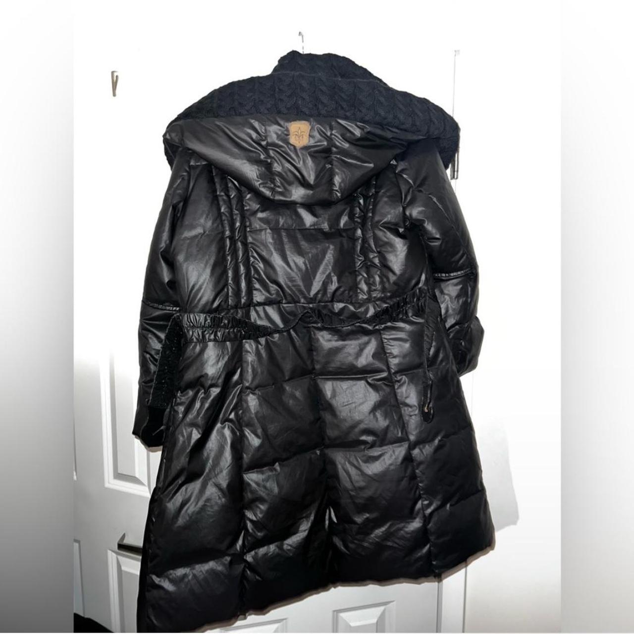 Mackage Black puffer jacket with faux fur trim and... - Depop