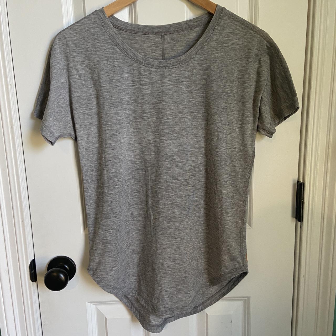 Lucy grey workout tee. Size small - Depop