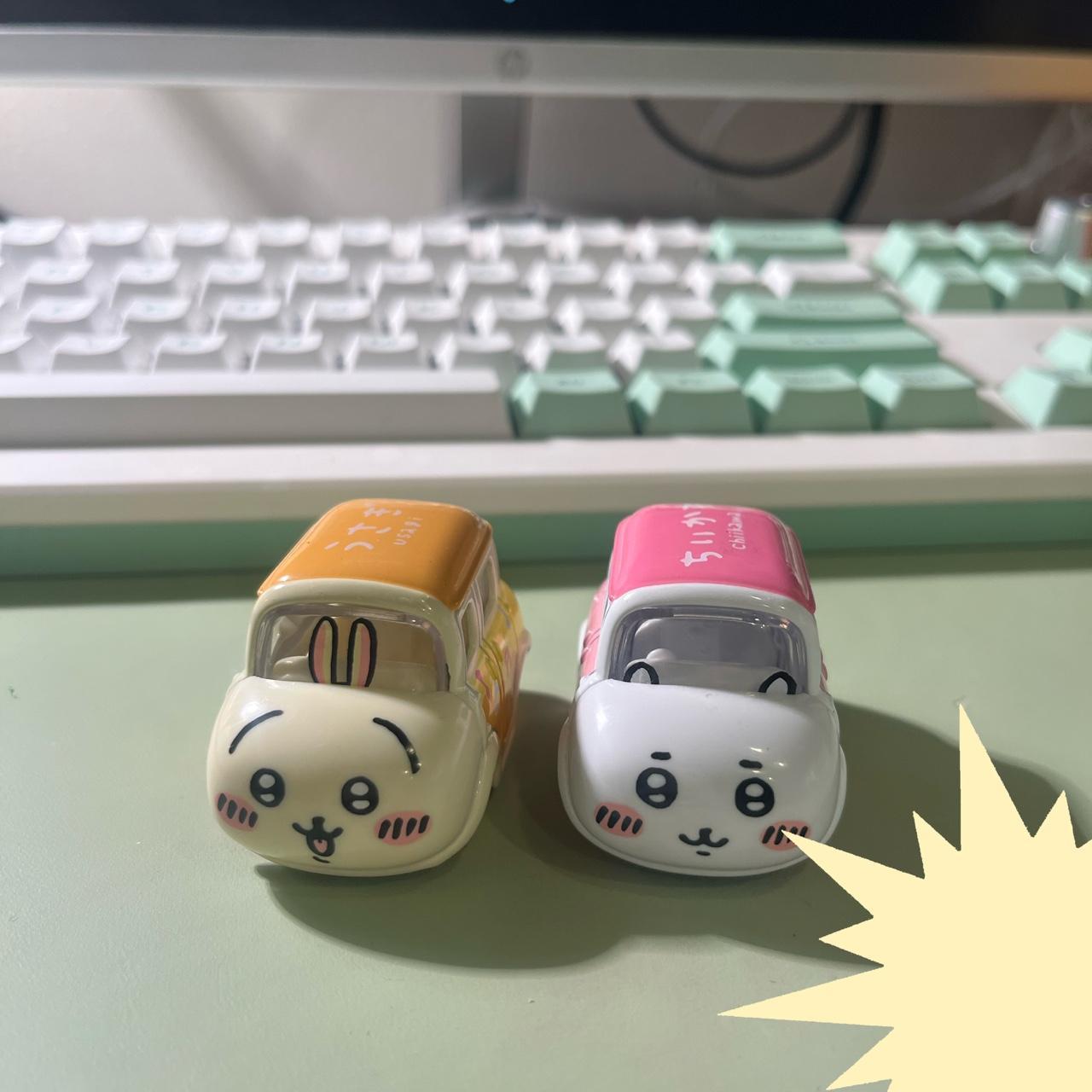chiikawa and usagi car figurines ⋆𐙚₊˚⊹ #chiikawa... | Depop