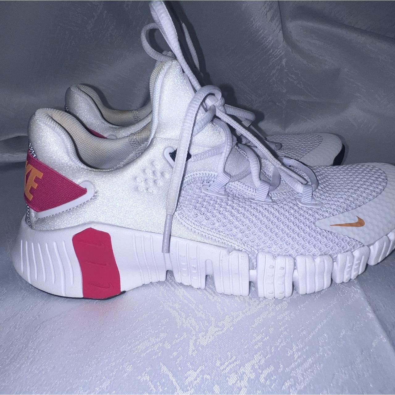 Nike Free Metcon 4 Iris Whisper Rush Pink White... - Depop