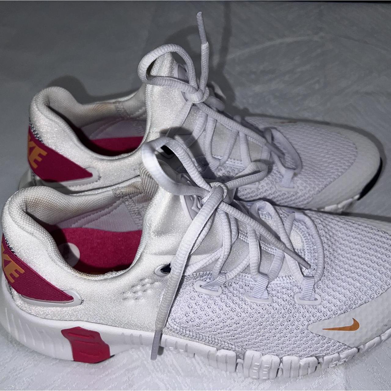 Nike Free Metcon 4 Iris Whisper Rush Pink White... - Depop