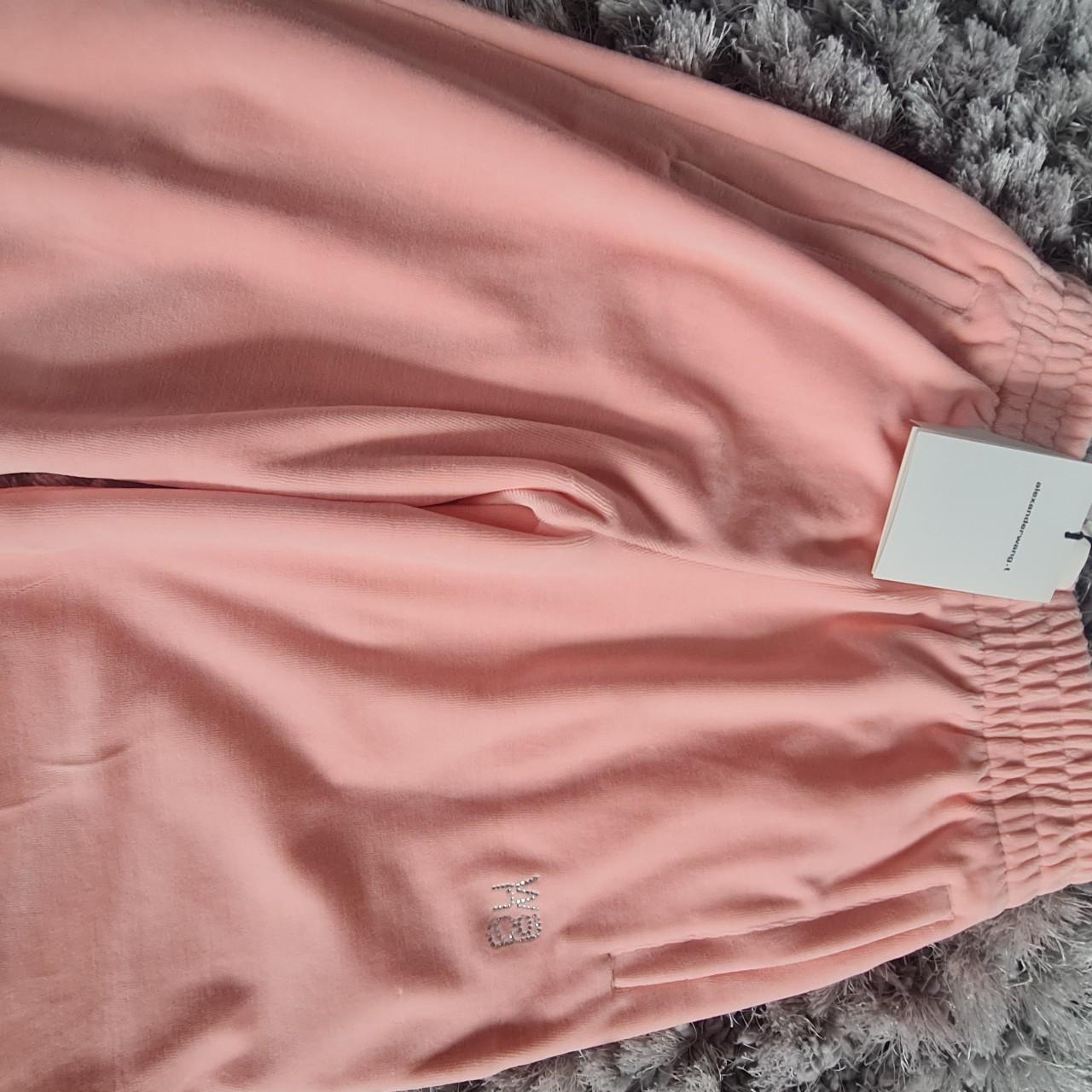 Alexander Wang Women's Pink Joggers-tracksuits | Depop