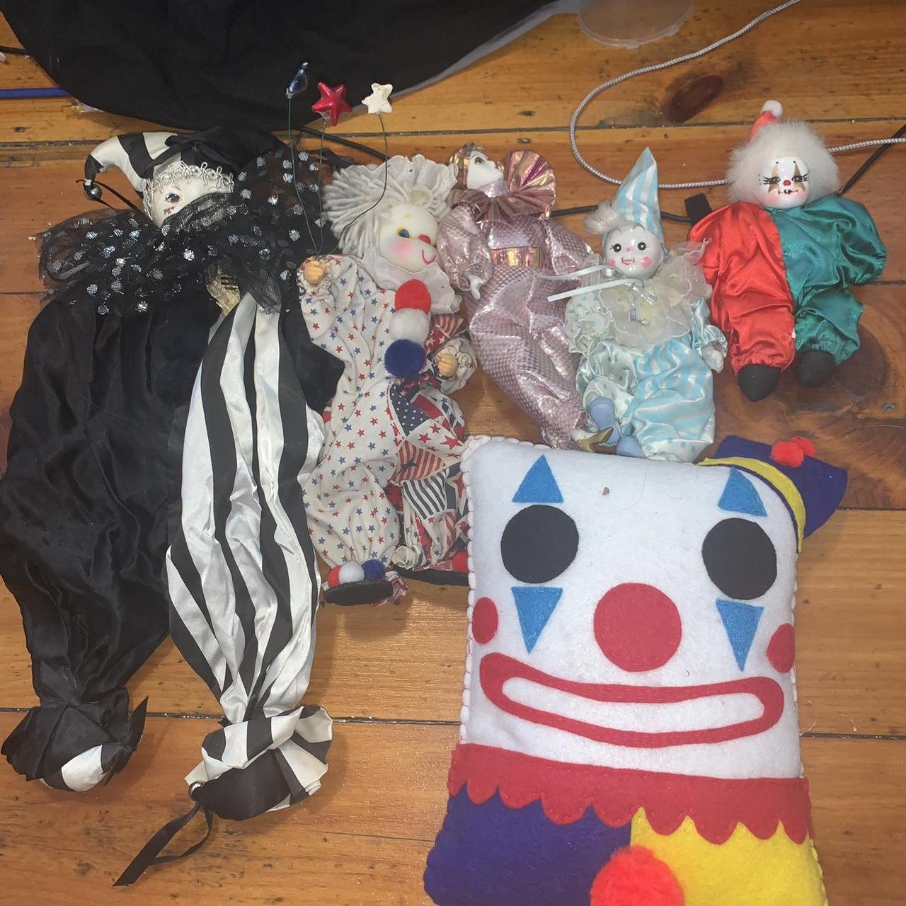 Small clown collection !!! Including a handmade... - Depop