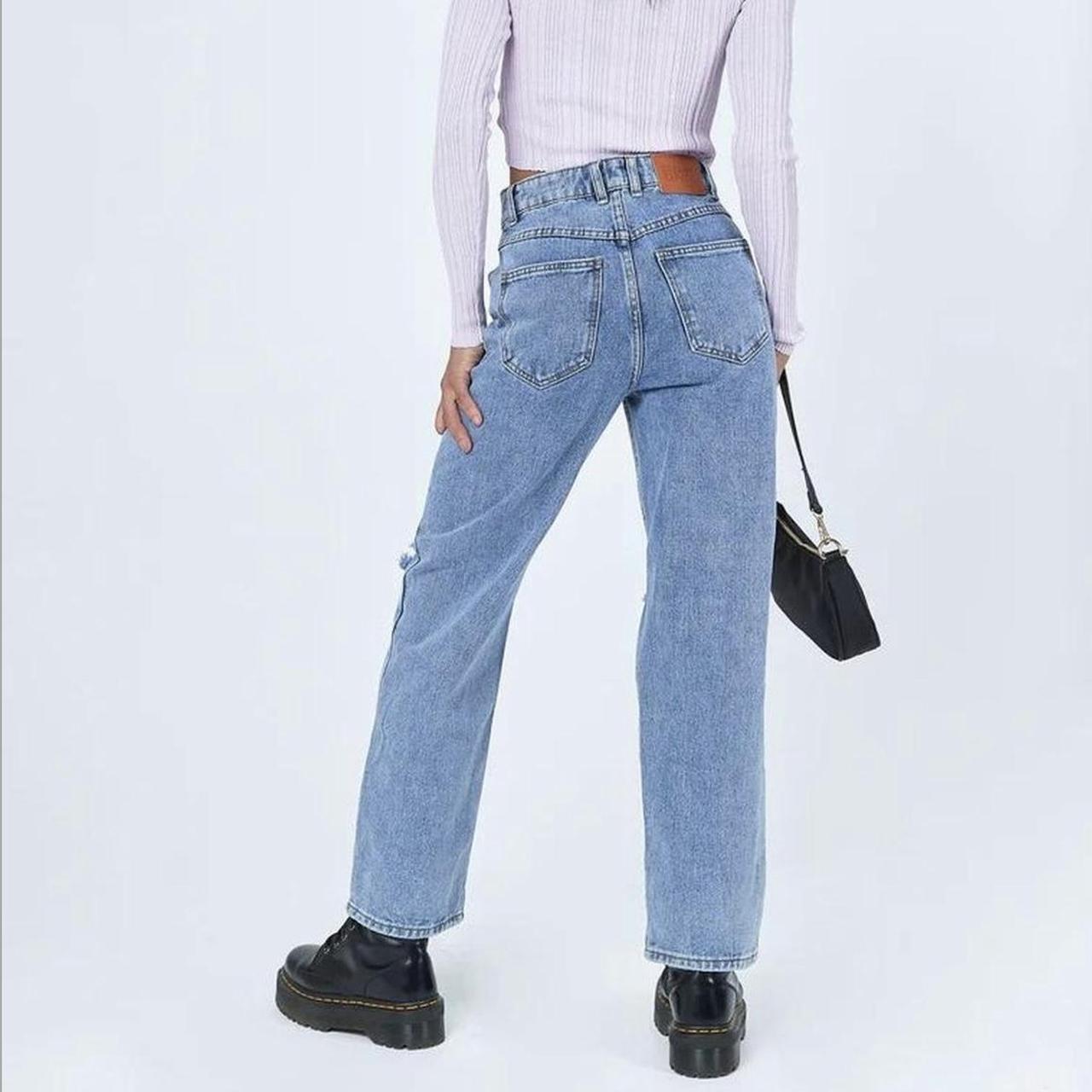 Princess Polly Women's Blue Jeans | Depop