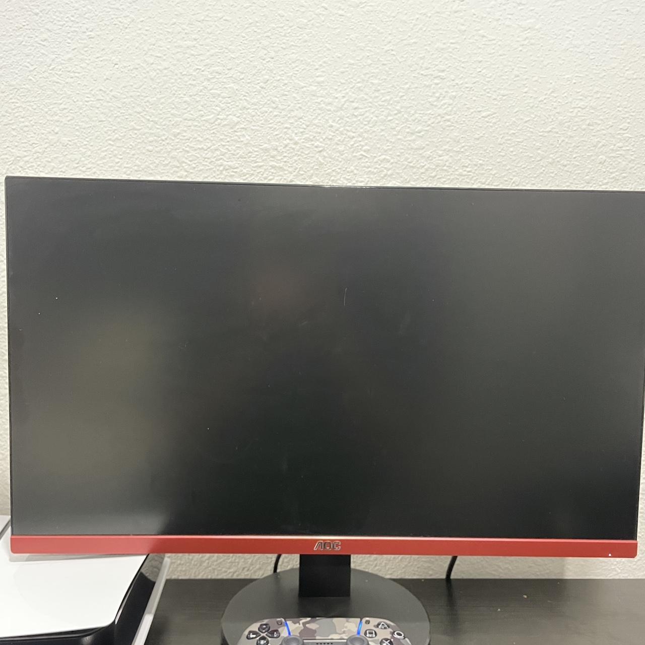 Aoc 24 inch fhd gaming monitor 144hz. With the Ps5... | Depop