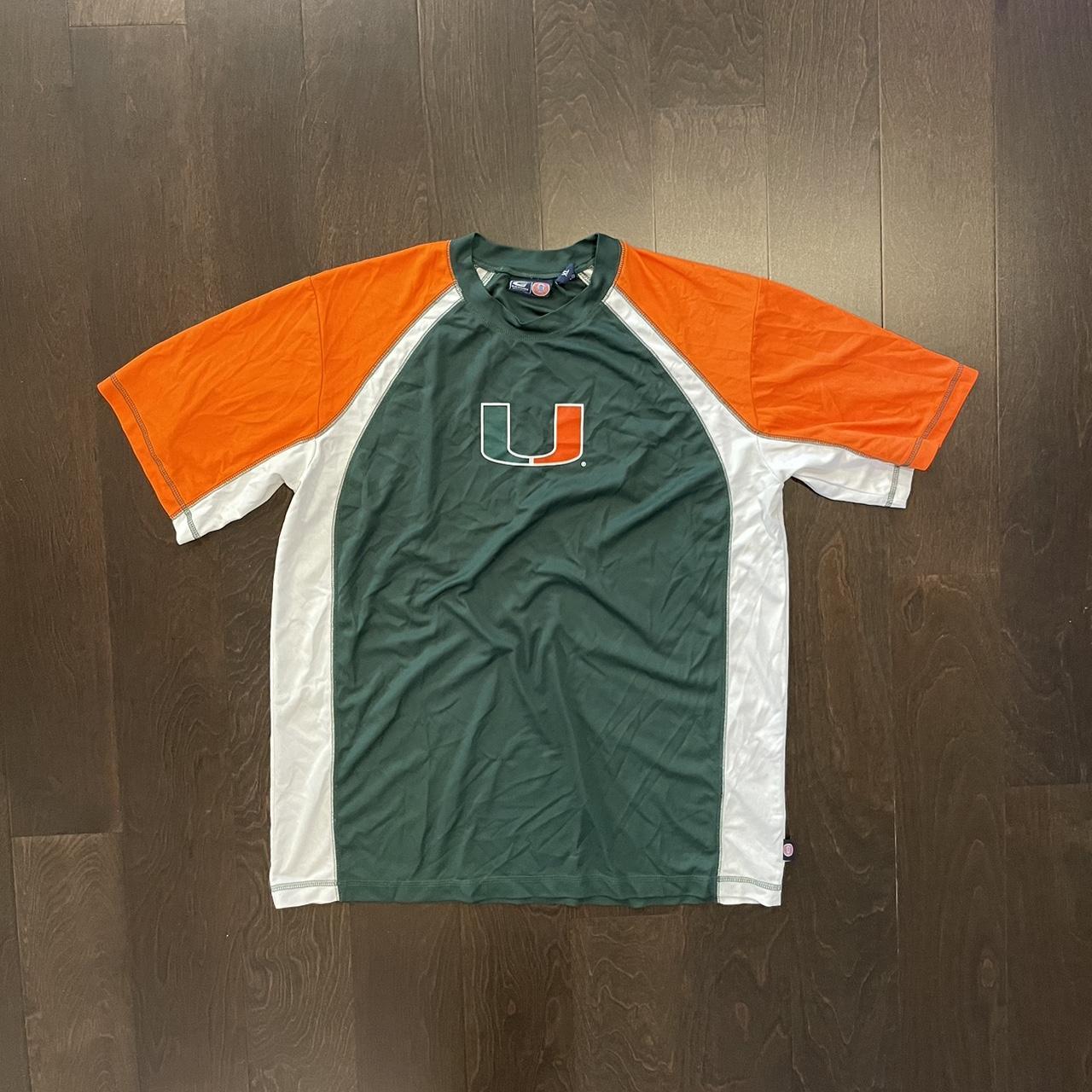 Vintage University of Miami shirt. Y2K University... | Depop