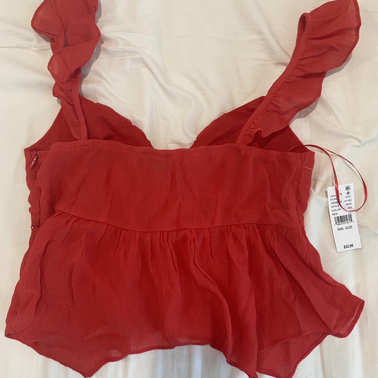 PacSun red top new with tags - Depop