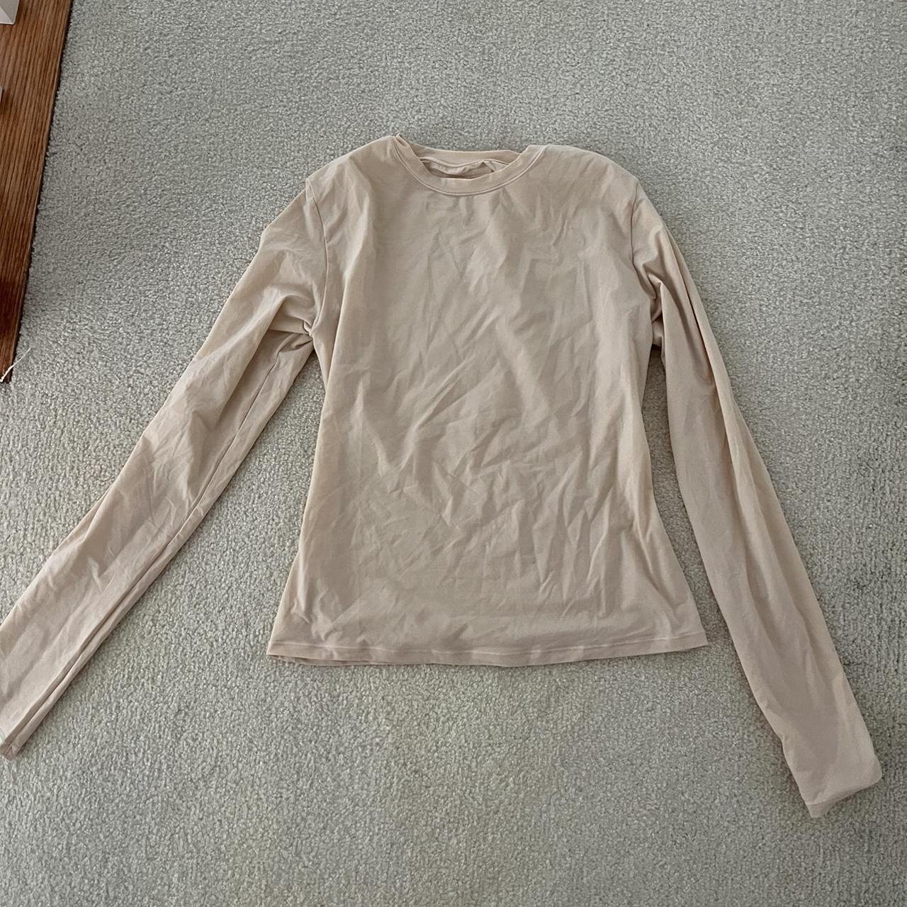 Skims fits everybody longlseeve Color: Clay No... - Depop