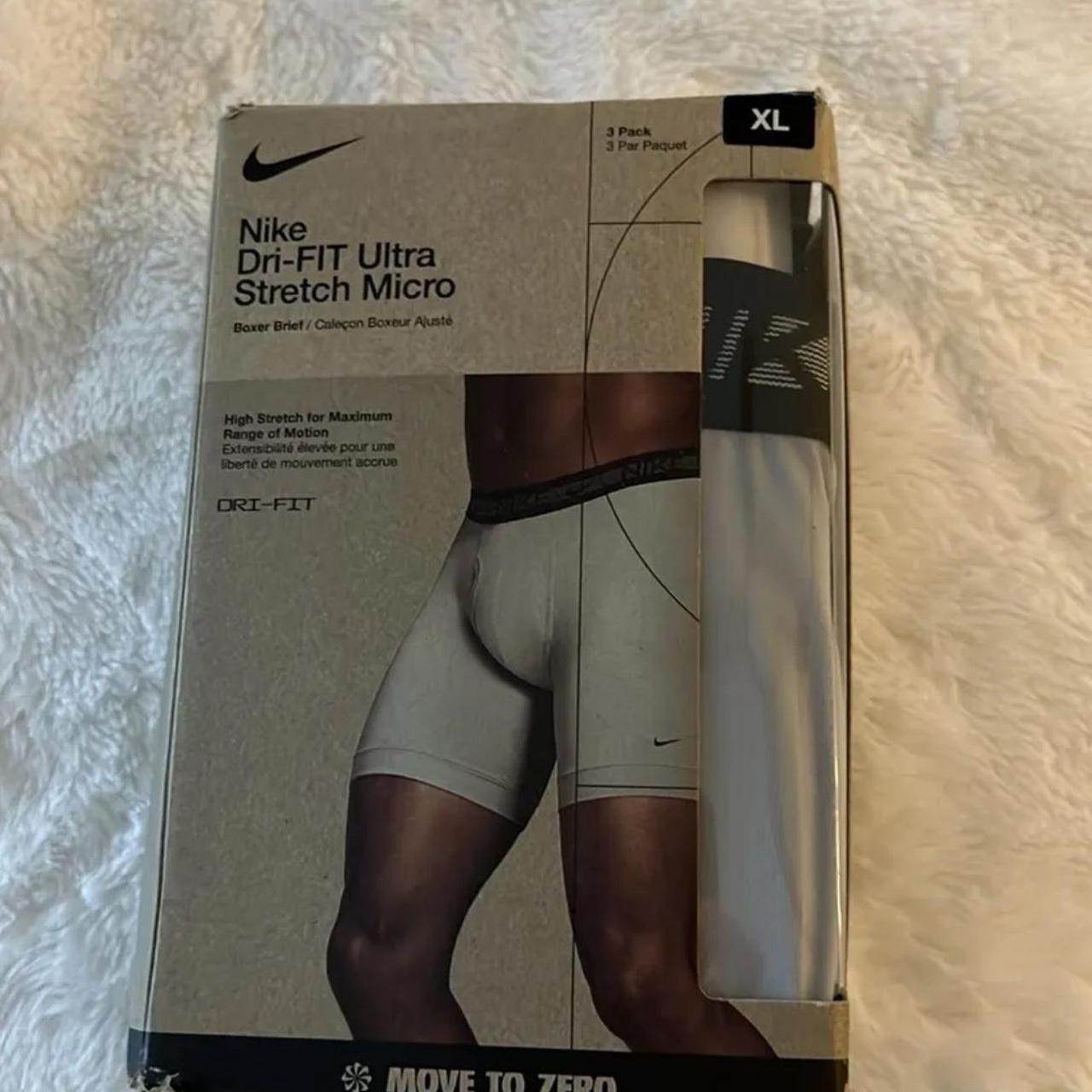 Nike Men's Dri-FIT Ultra Stretch Micro Boxer Briefs... - Depop