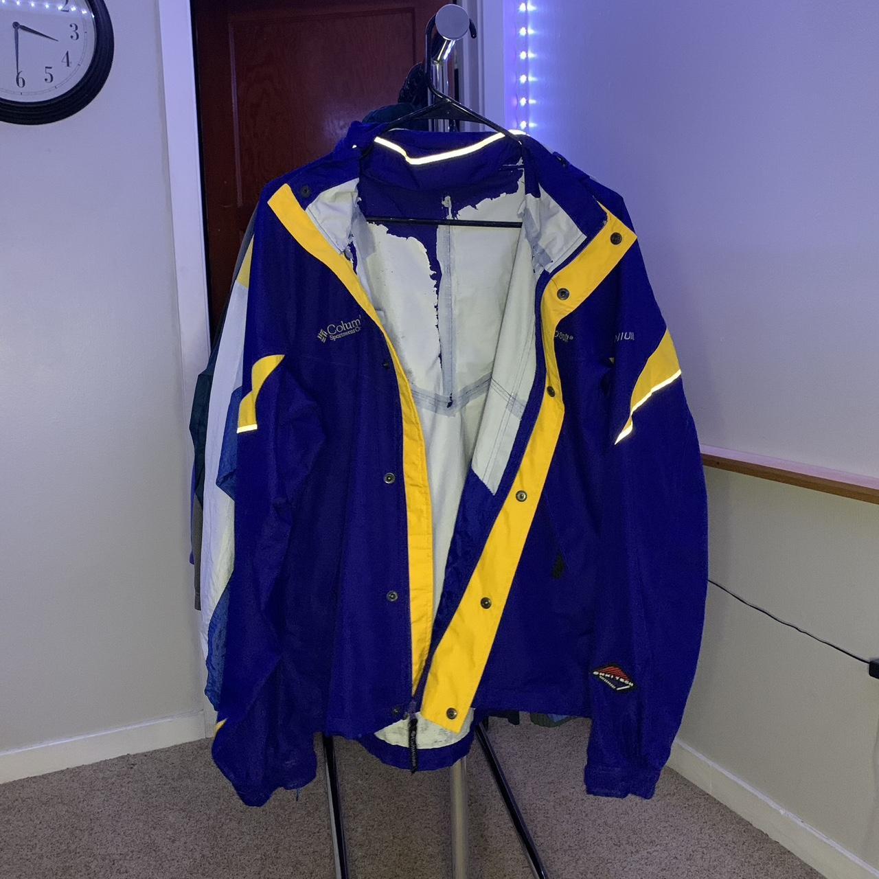 Columbia Microsoft windbreaker The inside is... - Depop