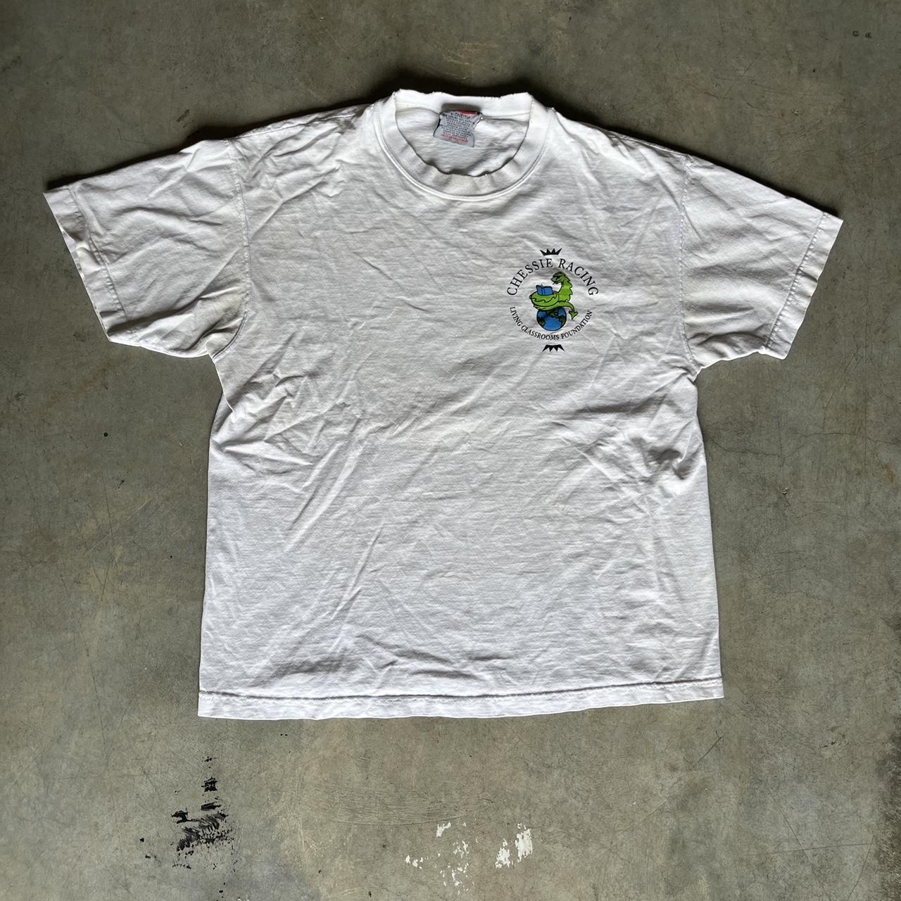 Vintage chessie racing shirt Large - Depop