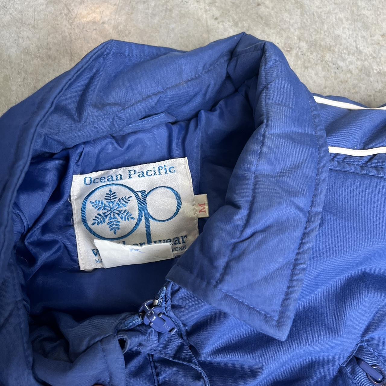 Vintage ocean pacific puffer jacket Kids medium - Depop