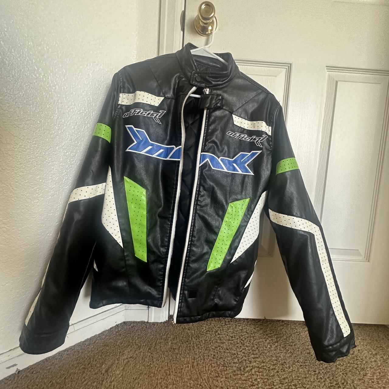 Vintage Racing jacket 🎷it can also fit a large as well - Depop