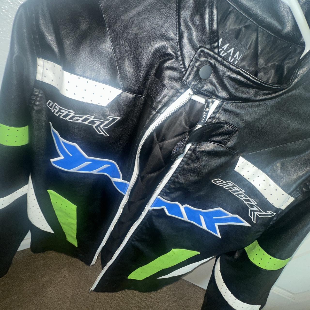 Vintage Racing jacket 🎷it can also fit a large as well - Depop