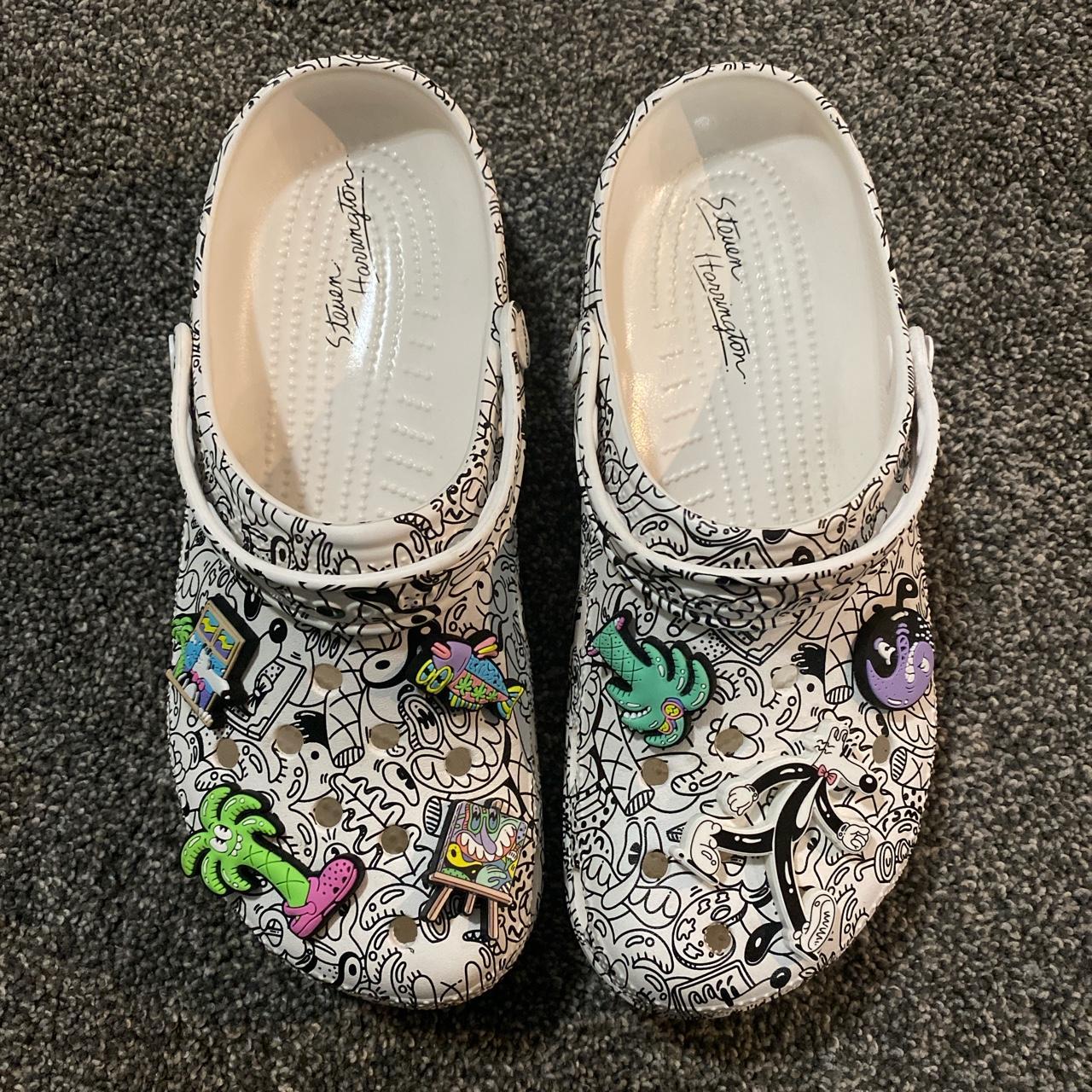 Steven Harrington Crocs. In Great Condition, worn... - Depop