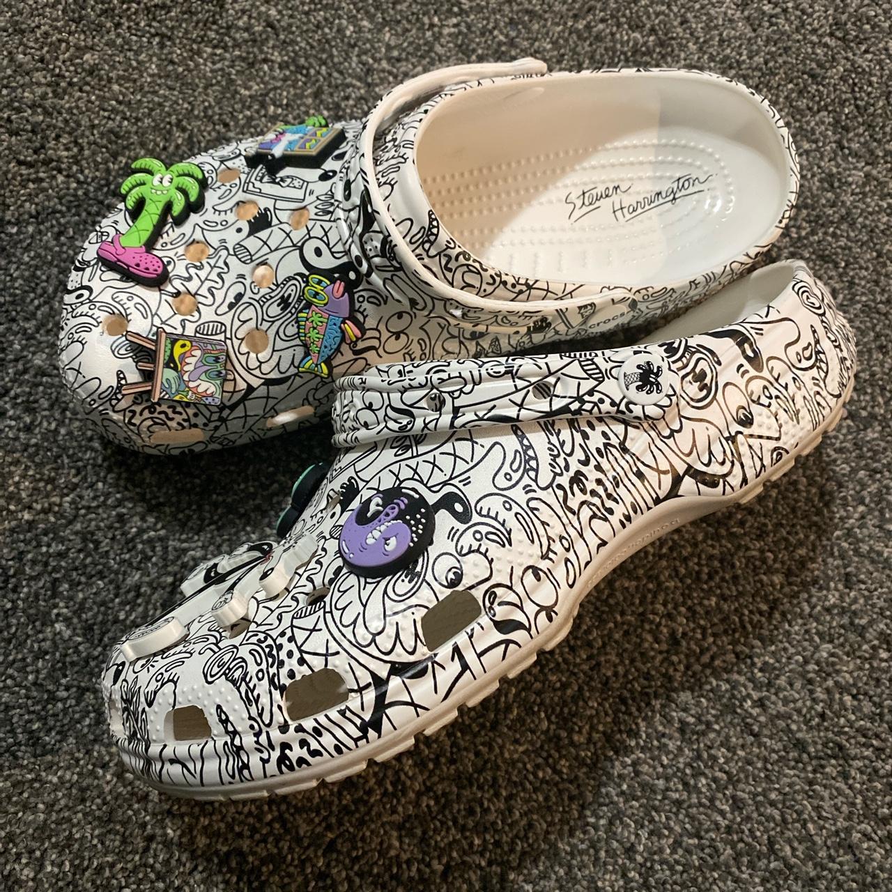 Steven Harrington Crocs. In Great Condition, worn... - Depop