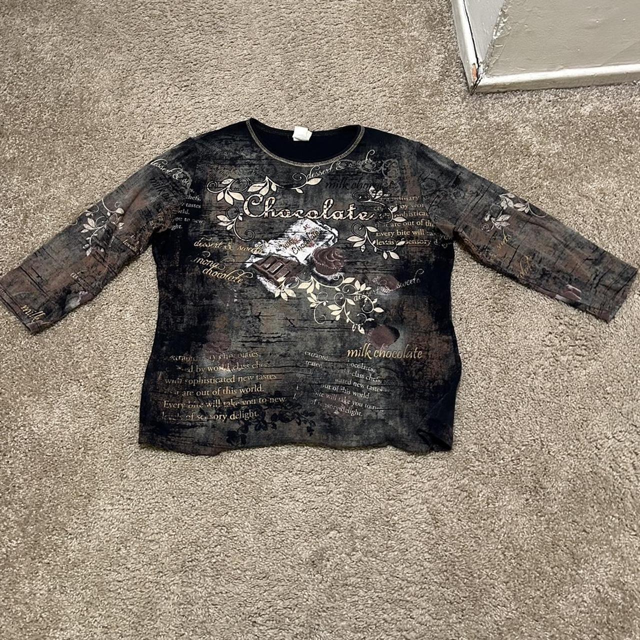 y2k goth vintage grunge rhinestone girl’s... - Depop