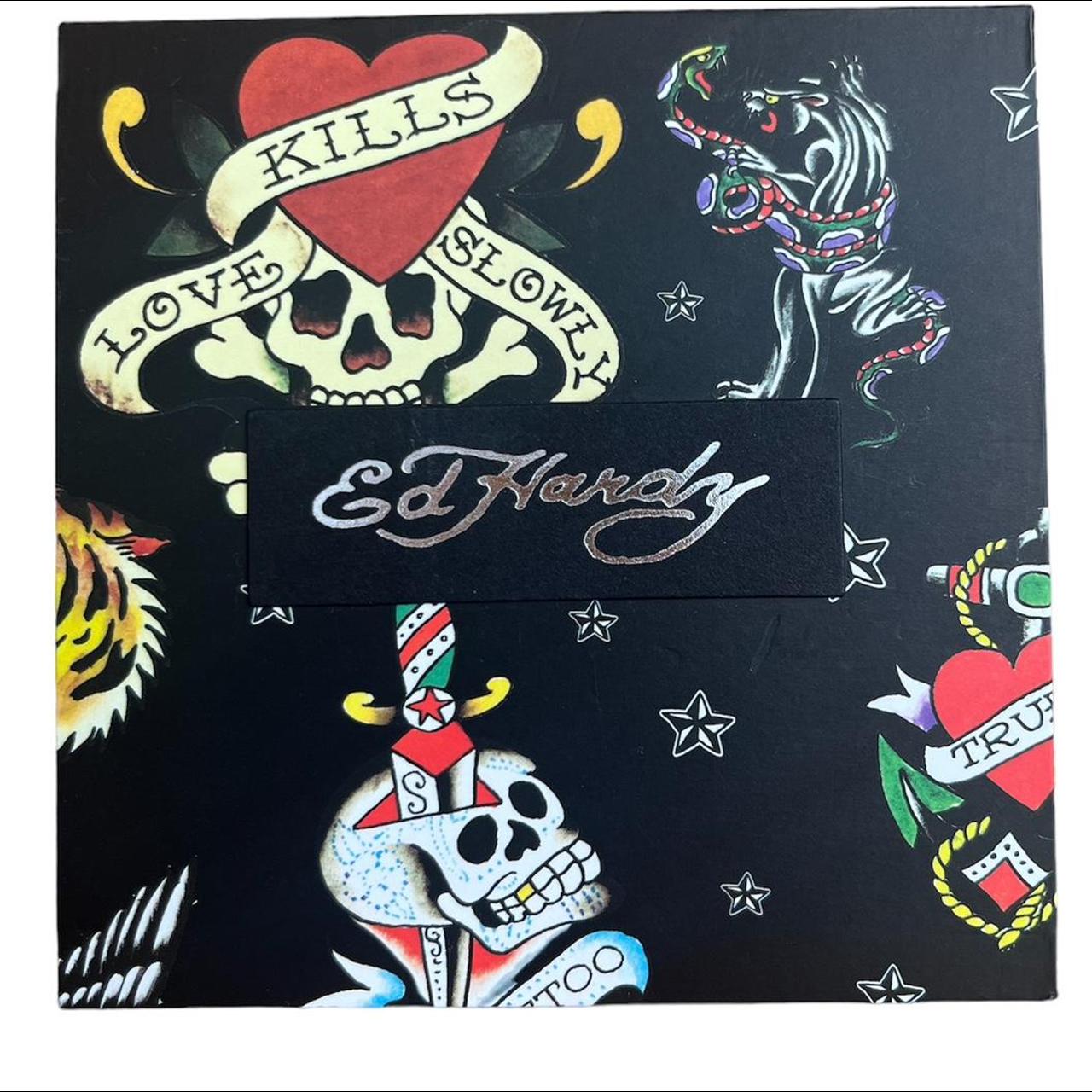 Ed Hardy chain and cross pendant Brand new 26 inch... - Depop