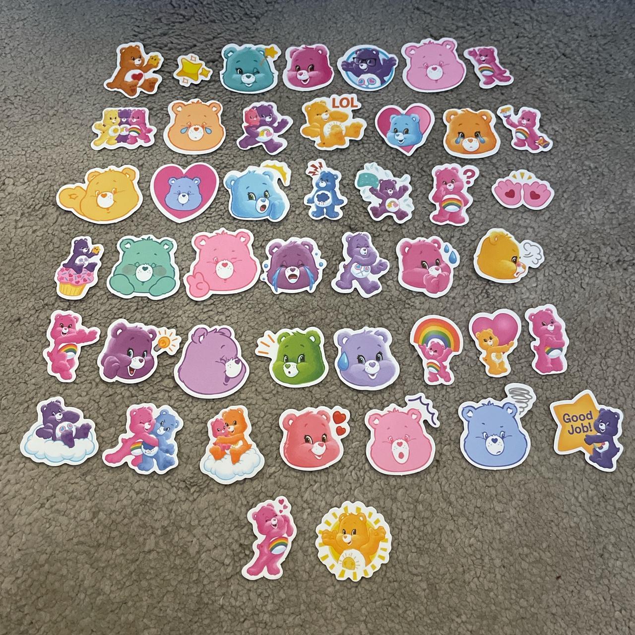 Care Bears stickers!! 45 stickers Includes 5... - Depop