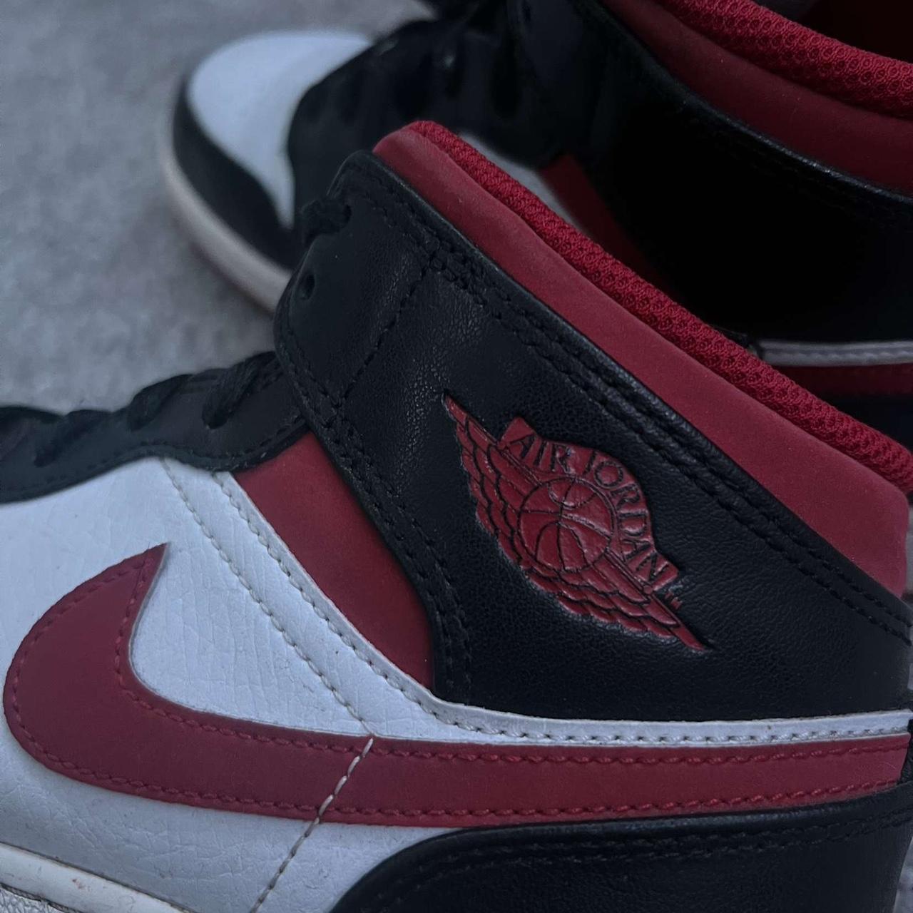 Jordan 1 Nike shoe slight creasing on the toe... - Depop