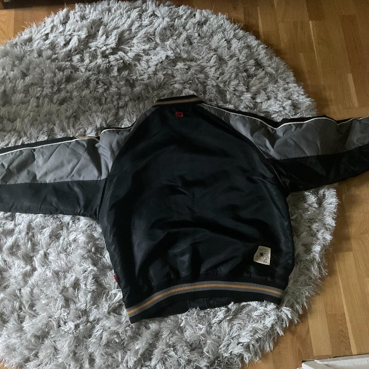 vintage ecko unltd company varsity bomber... - Depop