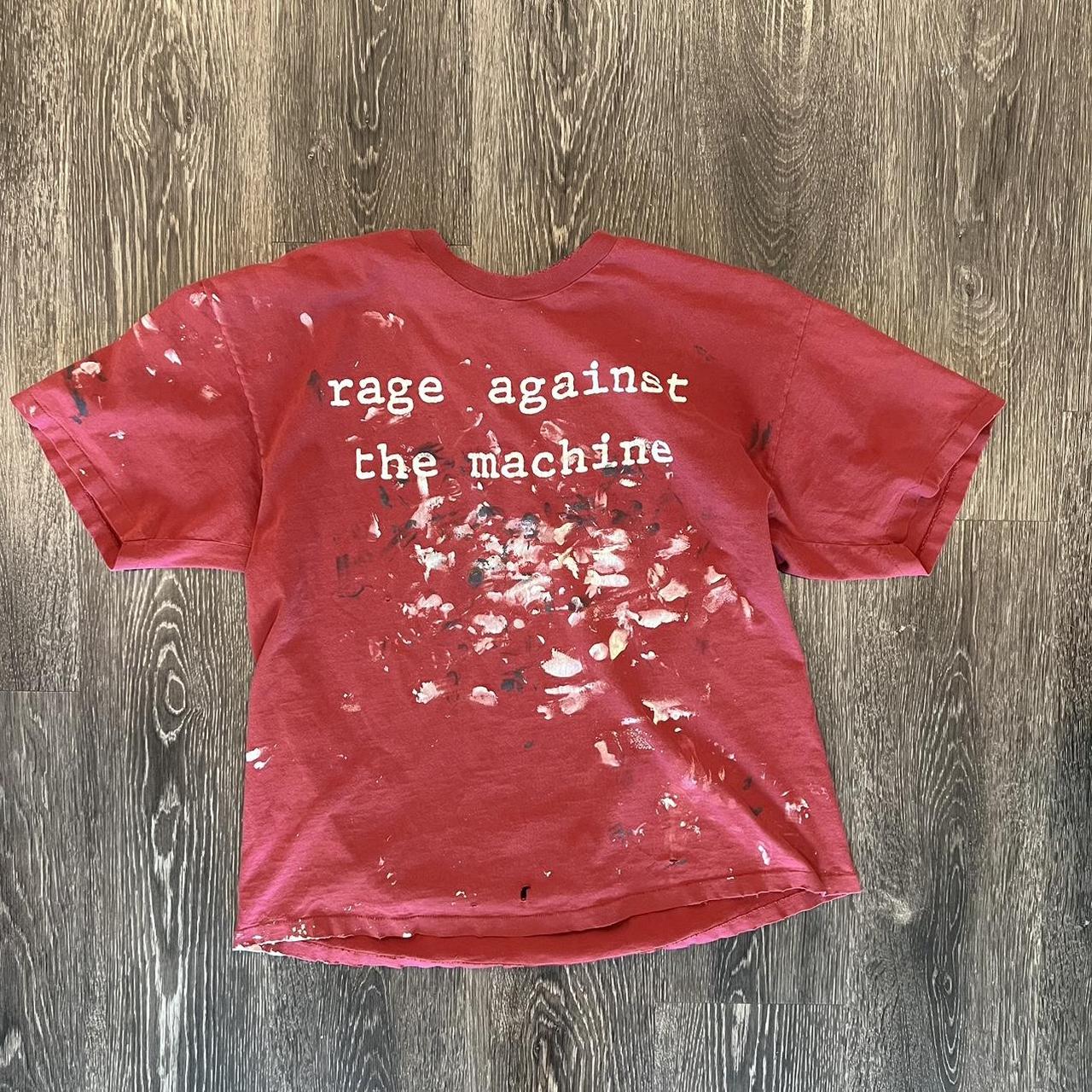 Vintage Rage Against the Machine Band Shirt - Depop