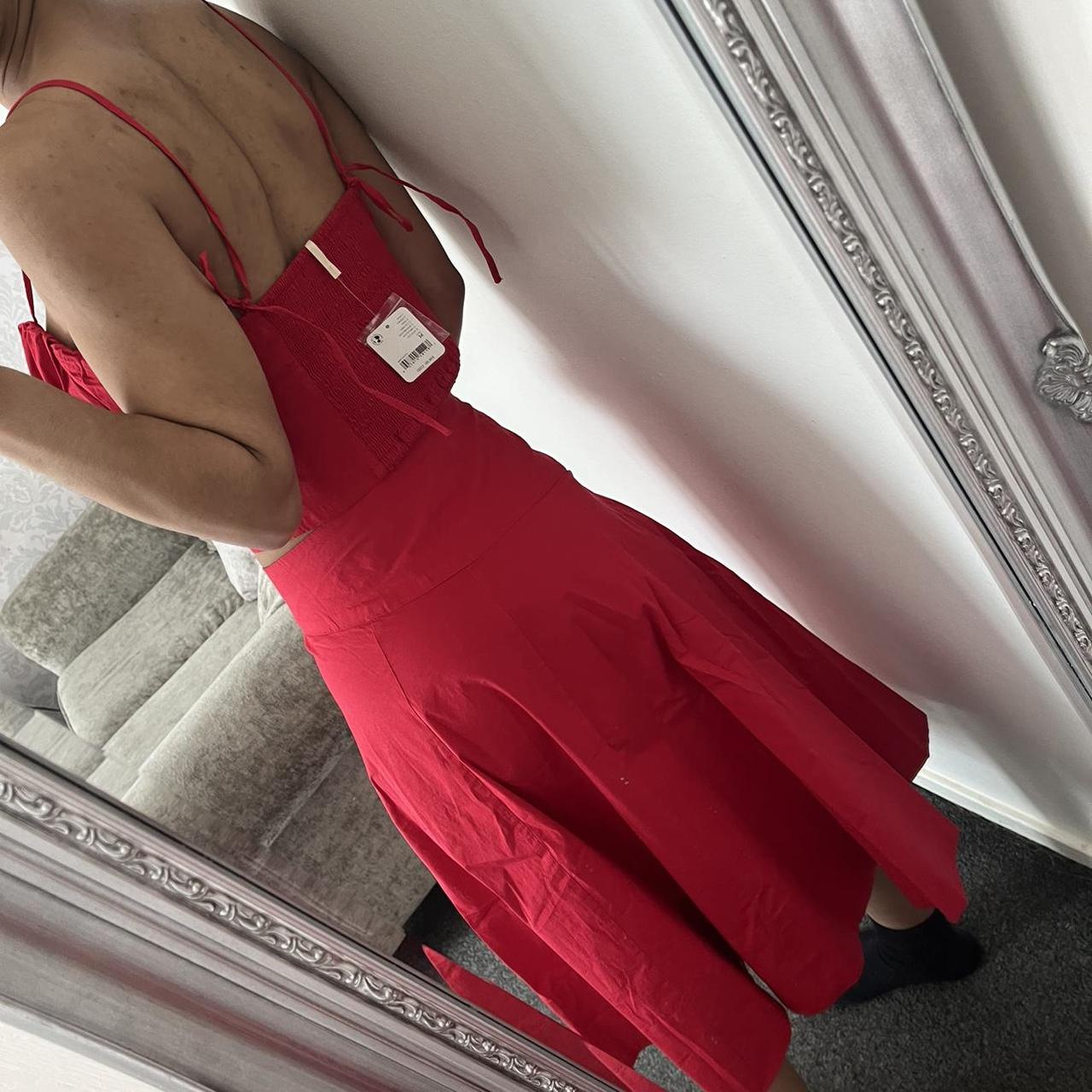 Brand new free people red so posh Co ord set Size... - Depop