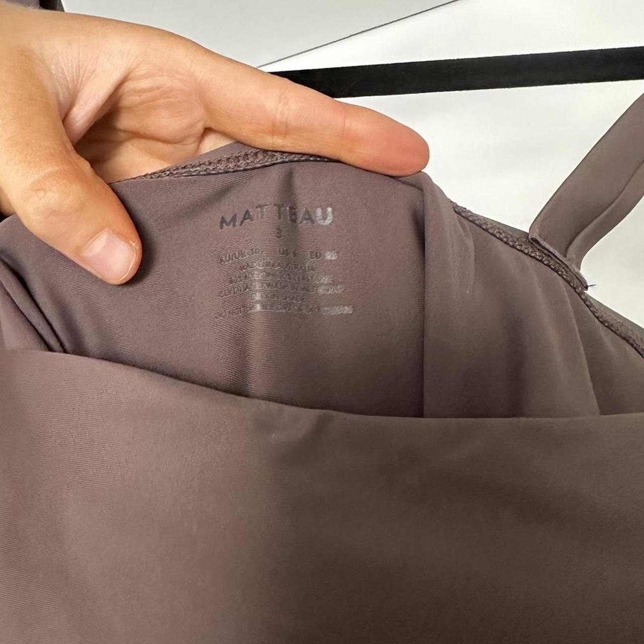 Matteau Square Maillot Swimsuit Size 3 Signs of wear - Depop