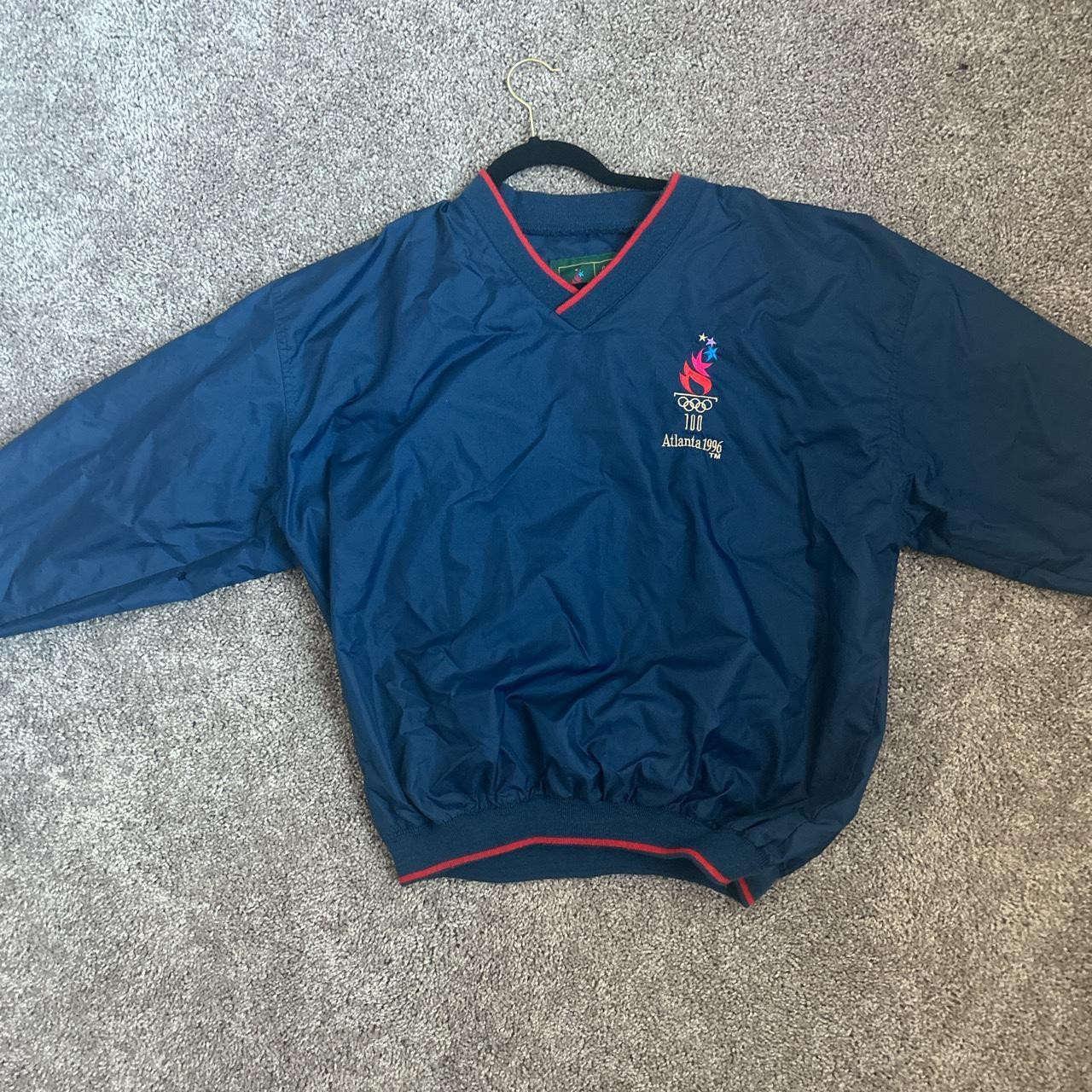 Atlanta ‘96 Olympics vintage windbreaker top - Depop