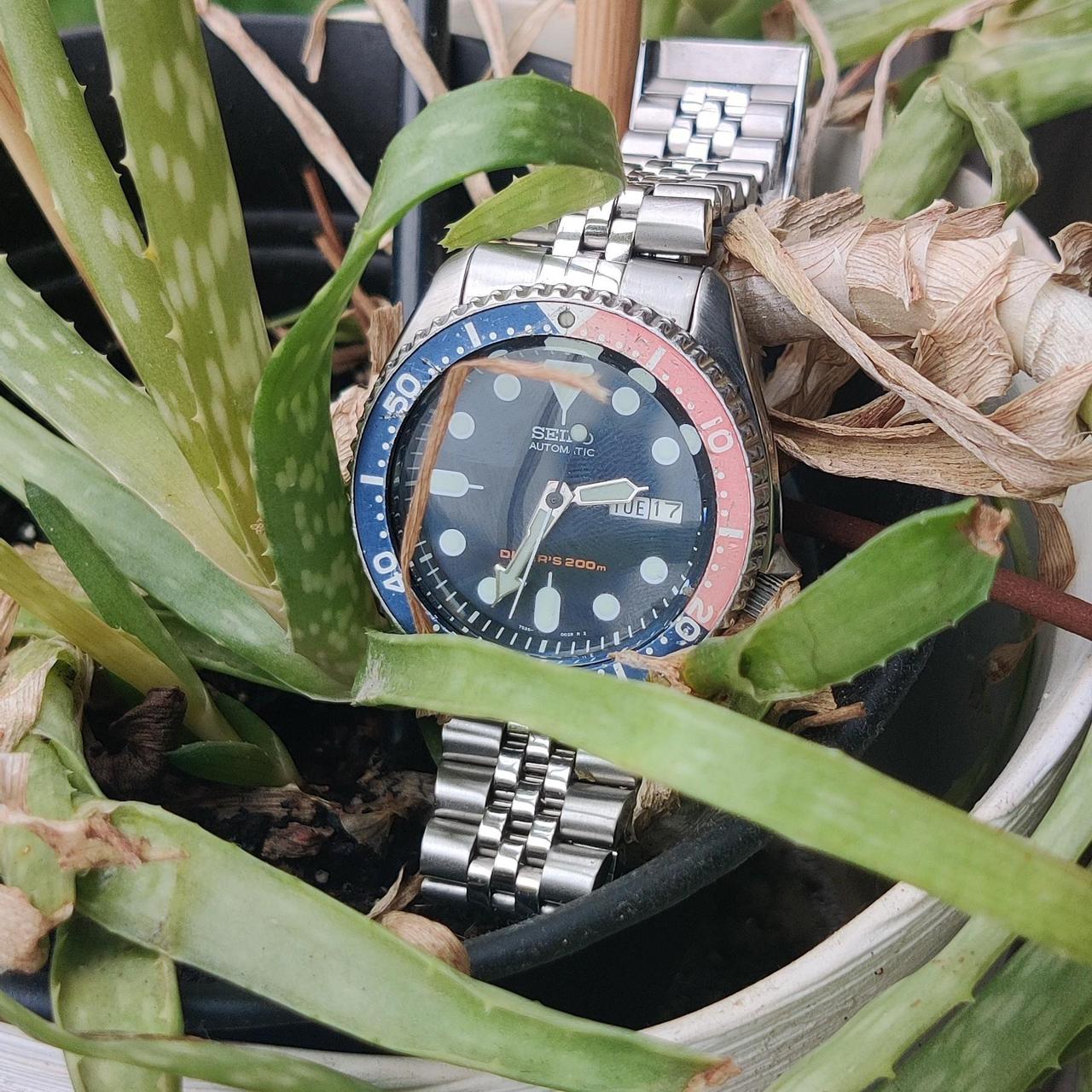 Beautiful condition JDM Skx009 All original dial,... - Depop