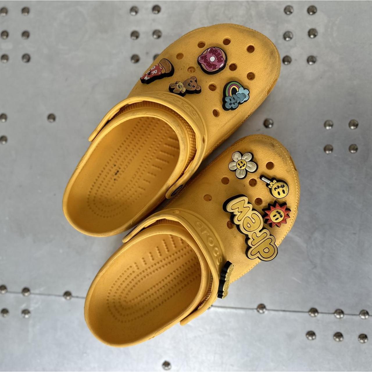 Crocs x Drewhouse x Justin Bieber SZ 7 Used 8/10 no... - Depop