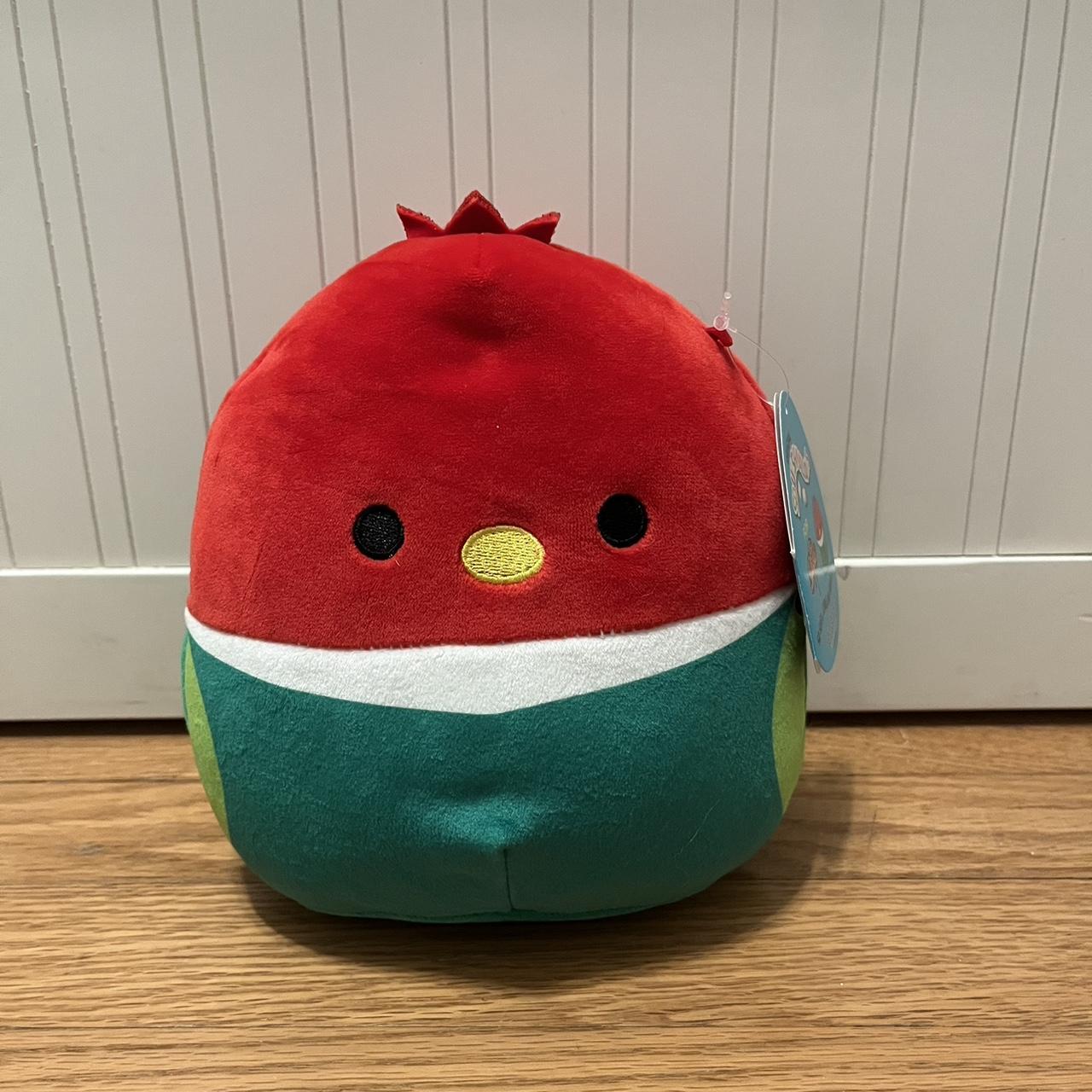 Squishmallows Red and Green Stuffed-animals | Depop