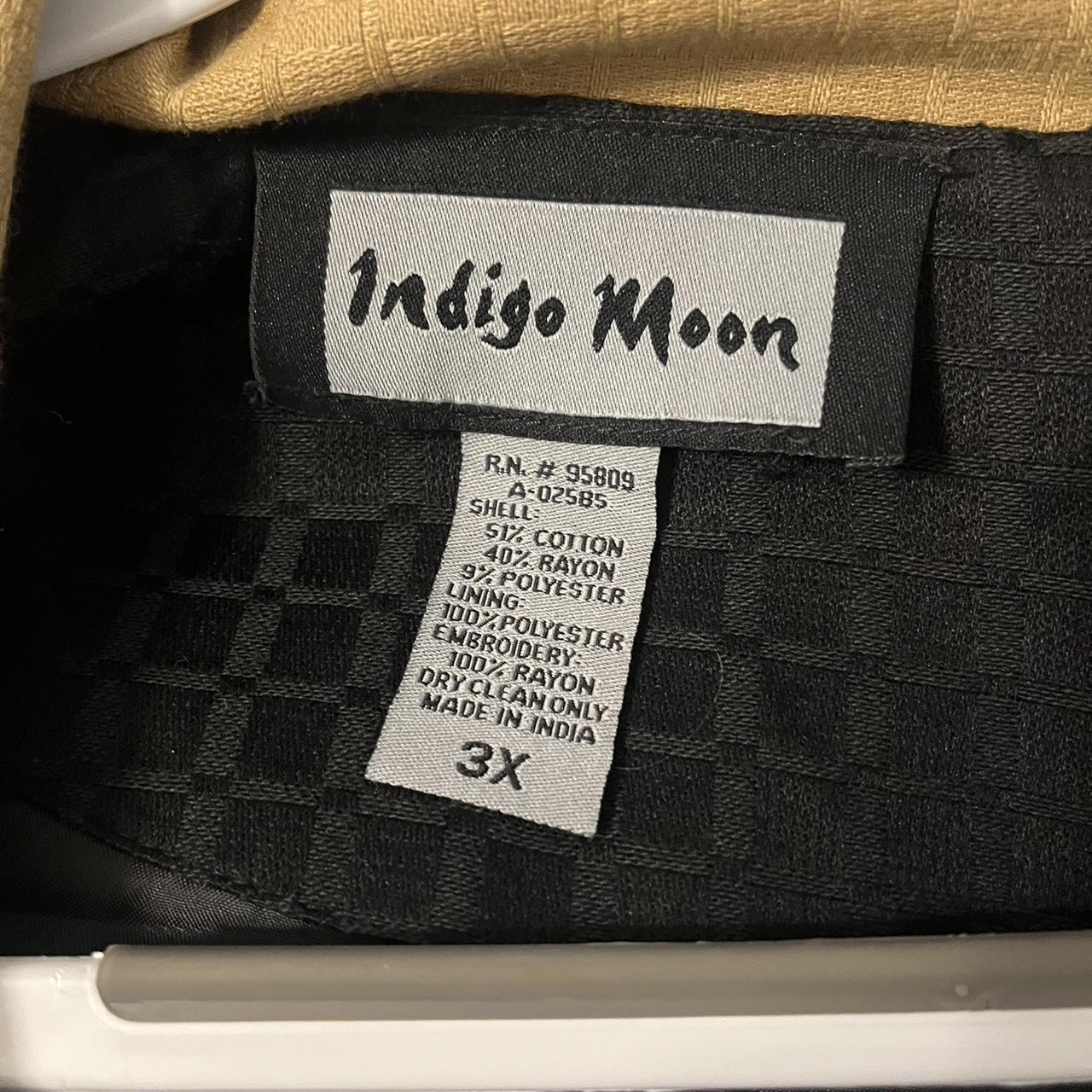 Indigo Moon vintage bomber jacket, really nice on... - Depop