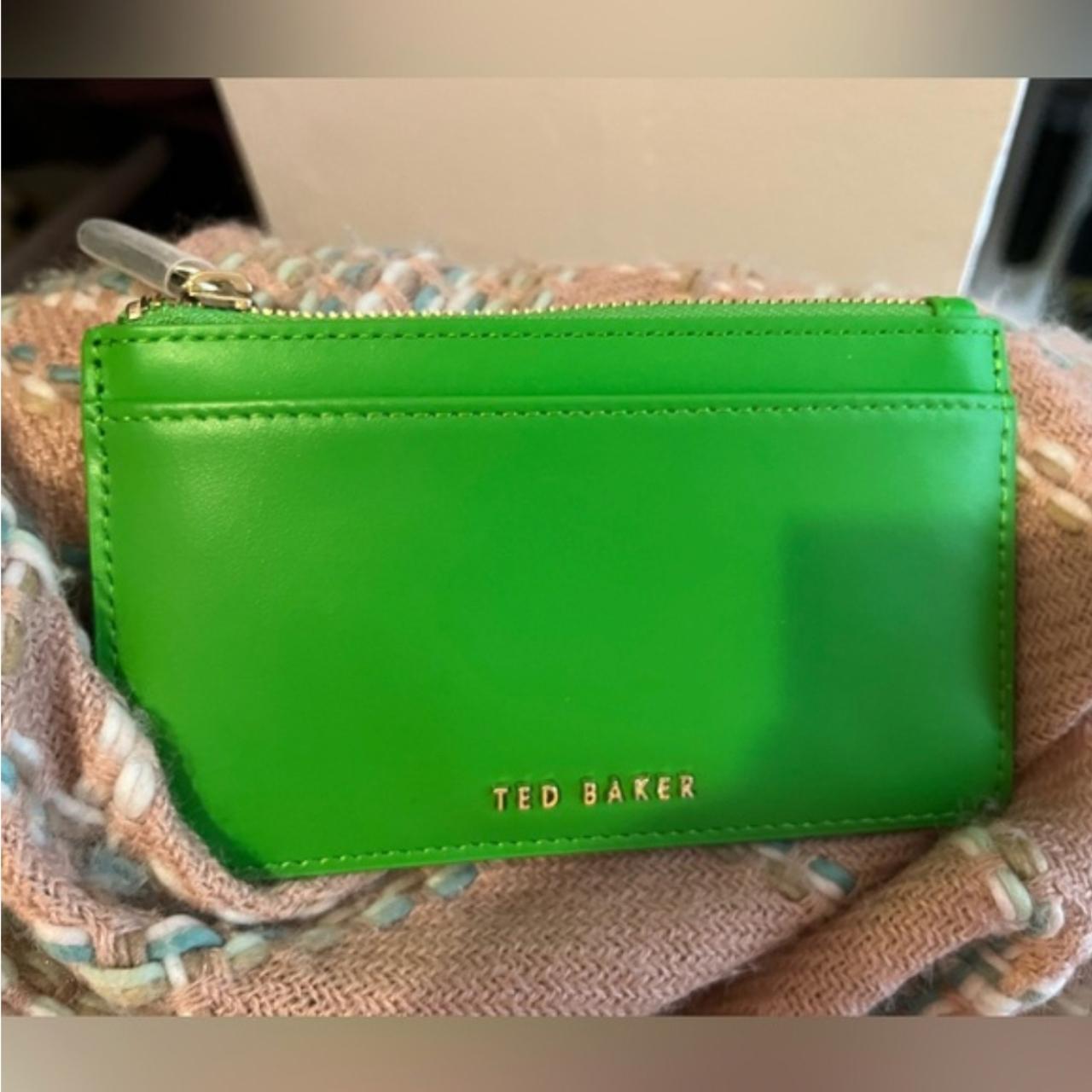TED BAKER 'Samie Coated' Designer Mini Zipper WALLET... - Depop