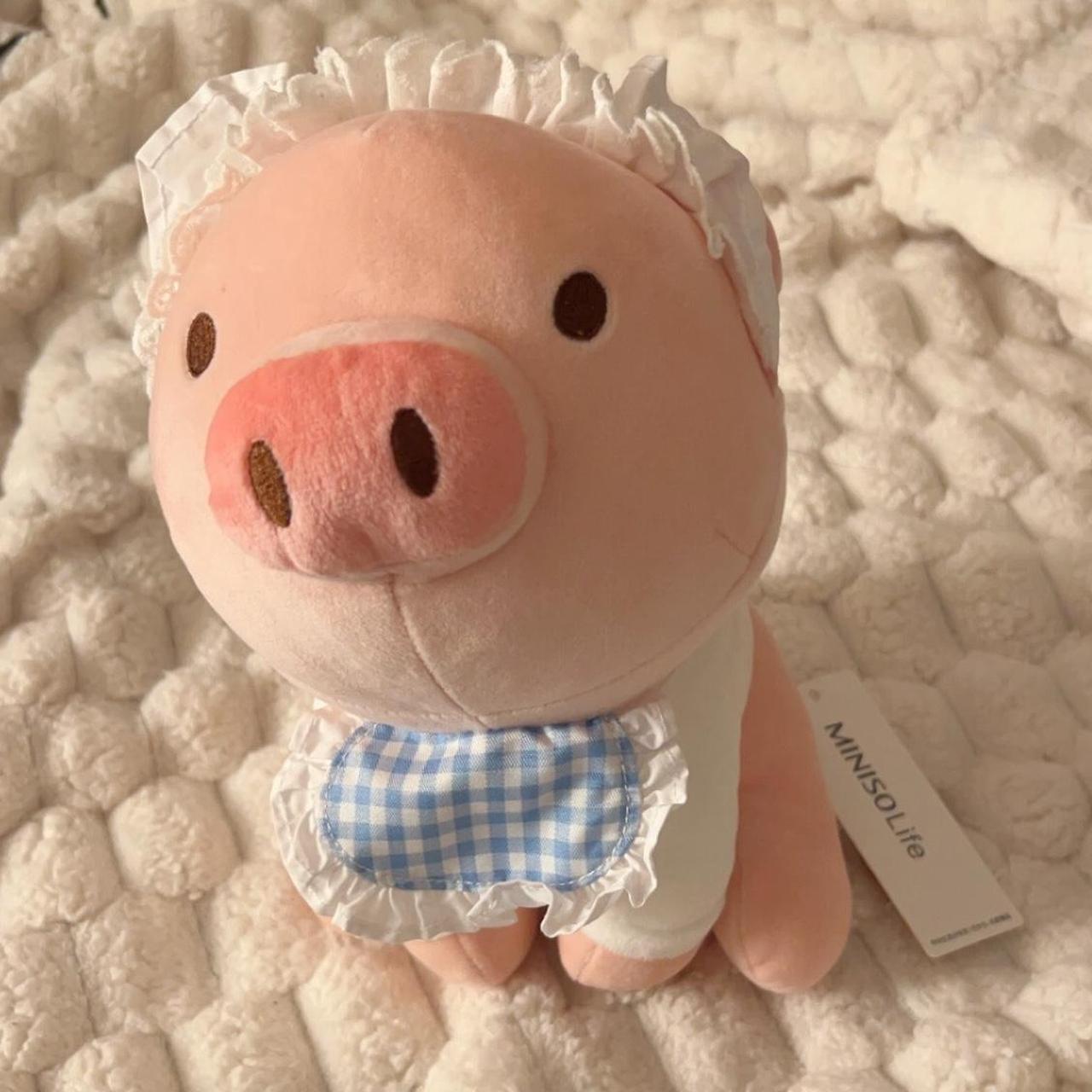 Miniso pig plushie! 🐷 22cm/8.7in - Depop