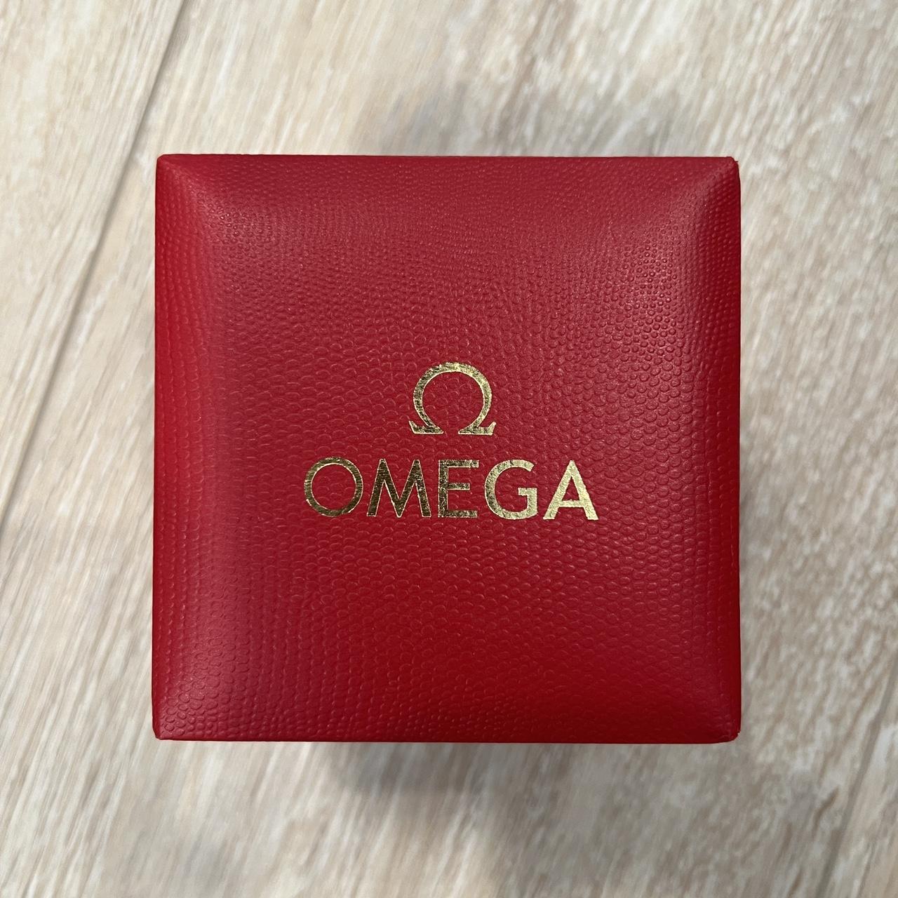 Omega watch box - One Watch storage box - Red... - Depop