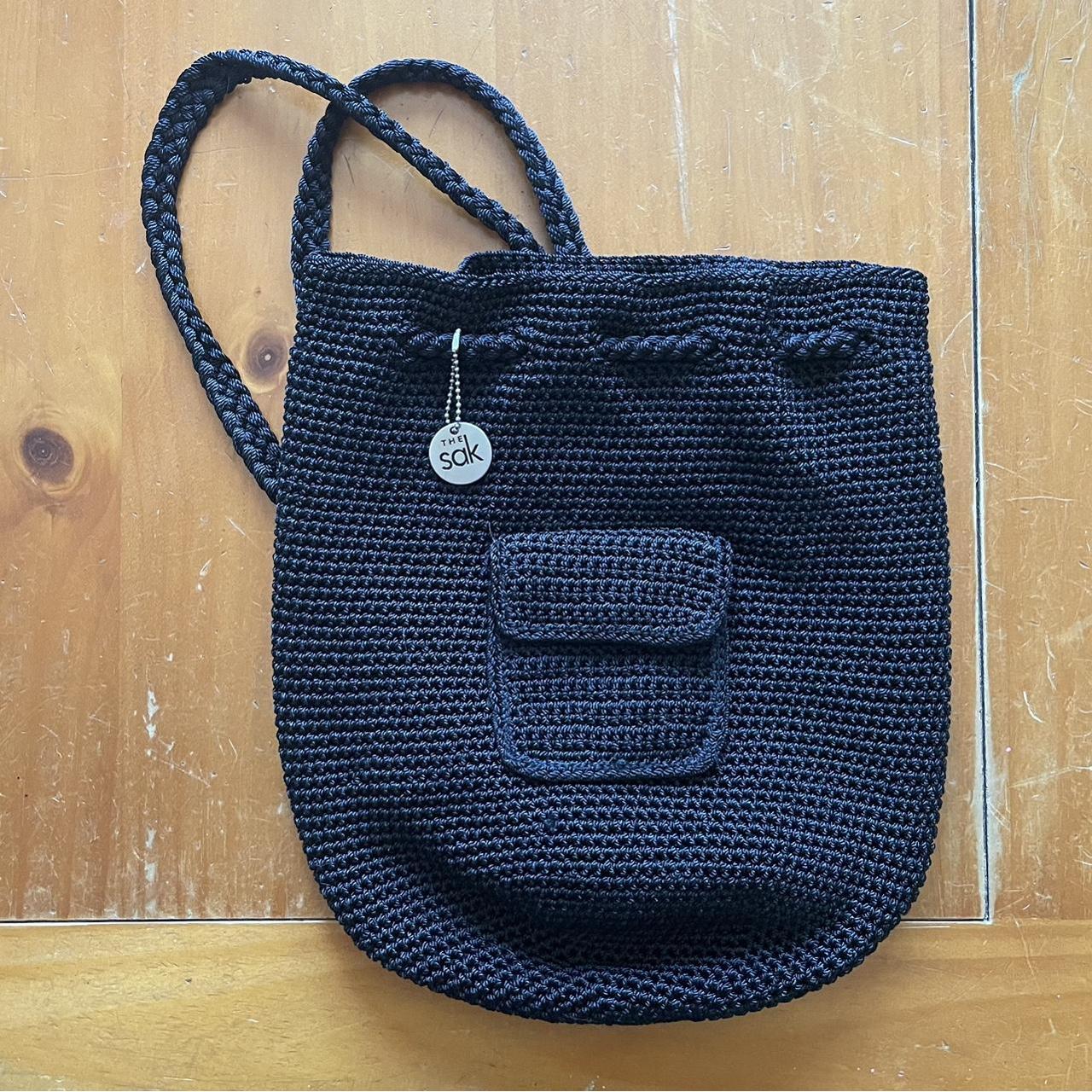 The Sak crochet two strap backpack Has a small... - Depop