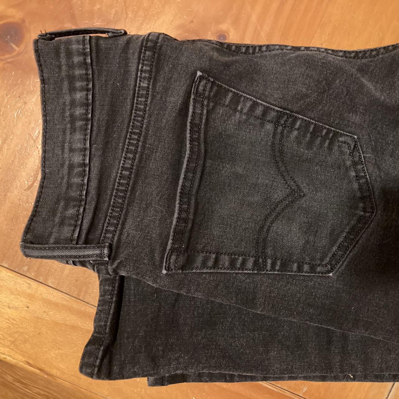 Black Levi Jeans x slim fit 29x30 Gently worn,... - Depop