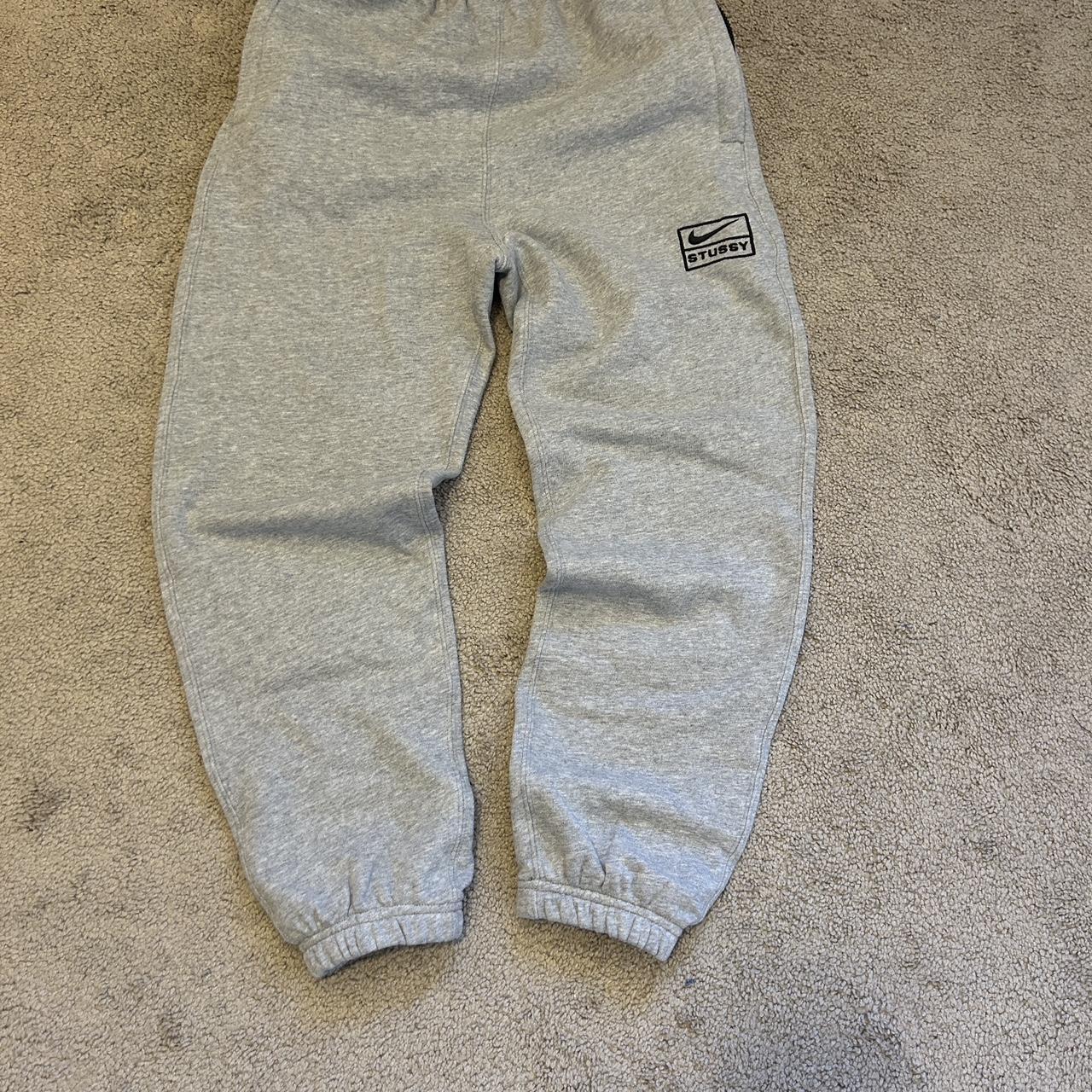 Nike Stussy Sweats Grey color way Great... - Depop