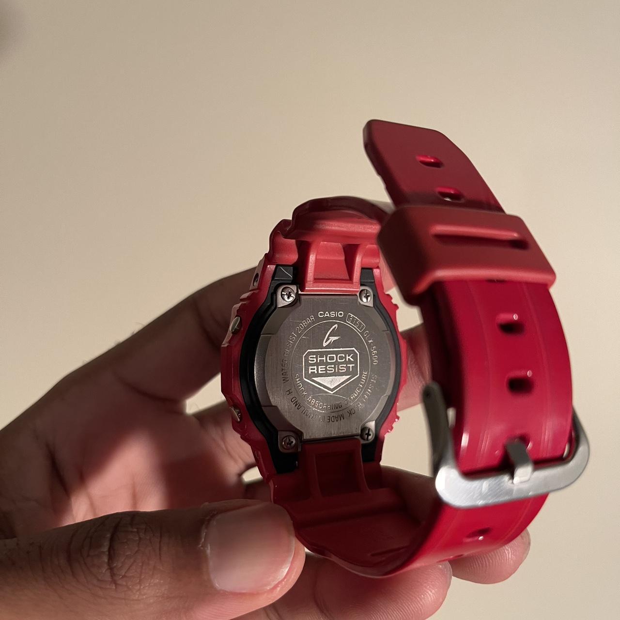 Men's Red Watch | Depop